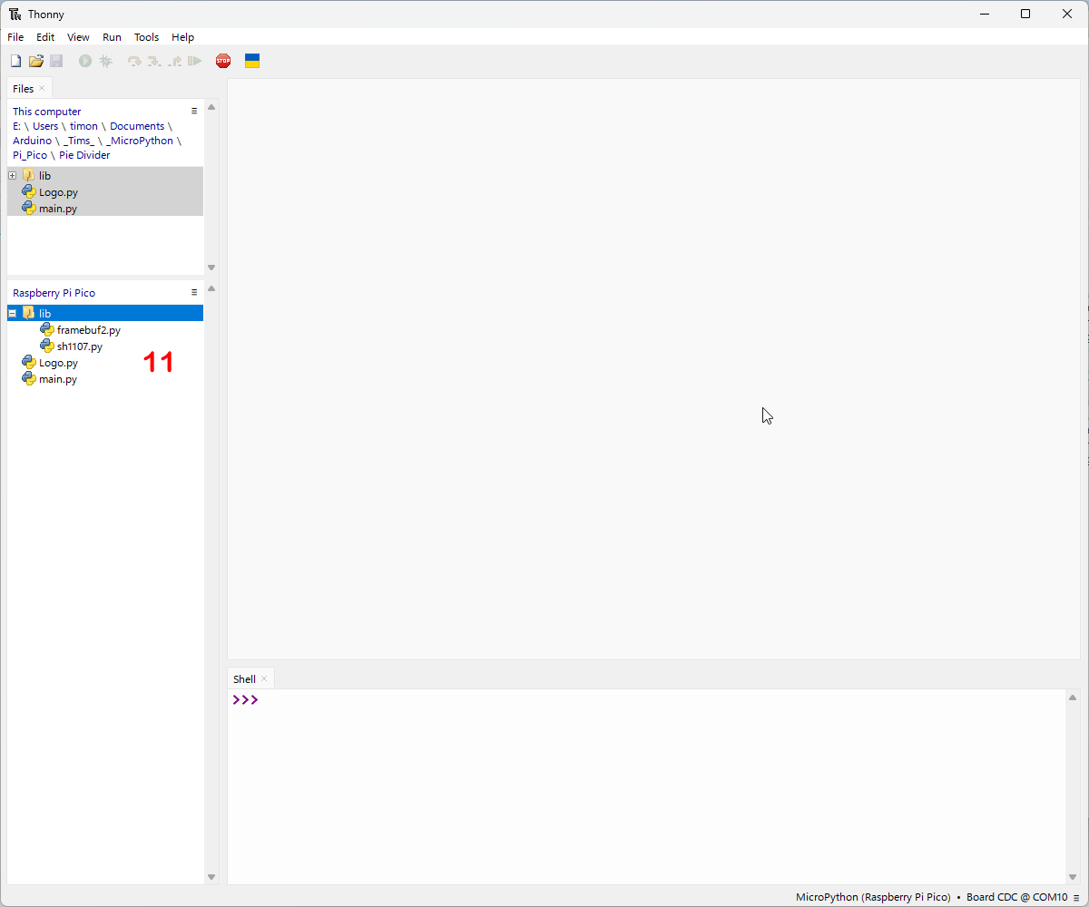Uploading Code With Thonny : 5 Steps - Instructables