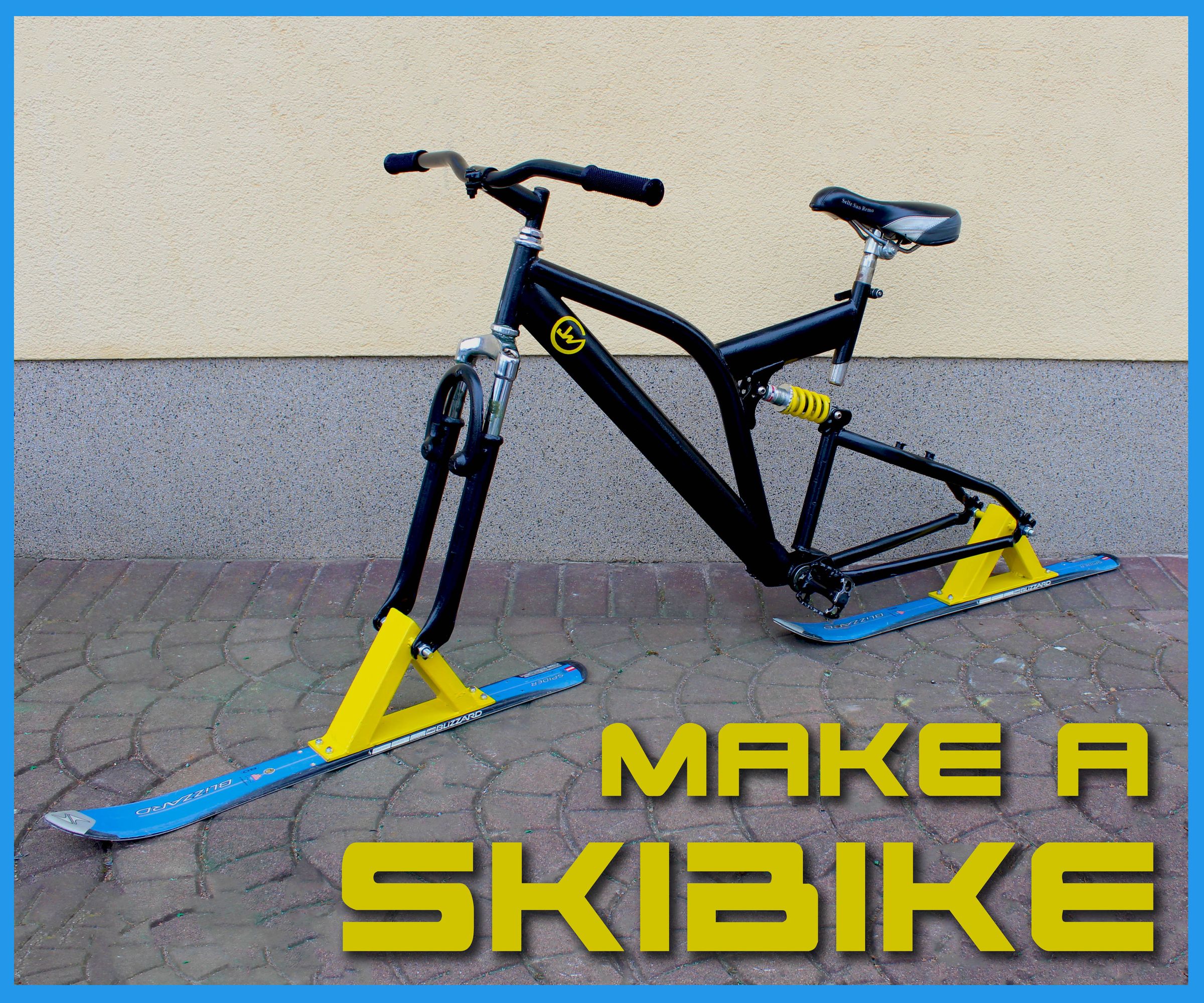 How to Make a SKIBIKE | Complete Tutorial : 7 Steps (with Pictures ...