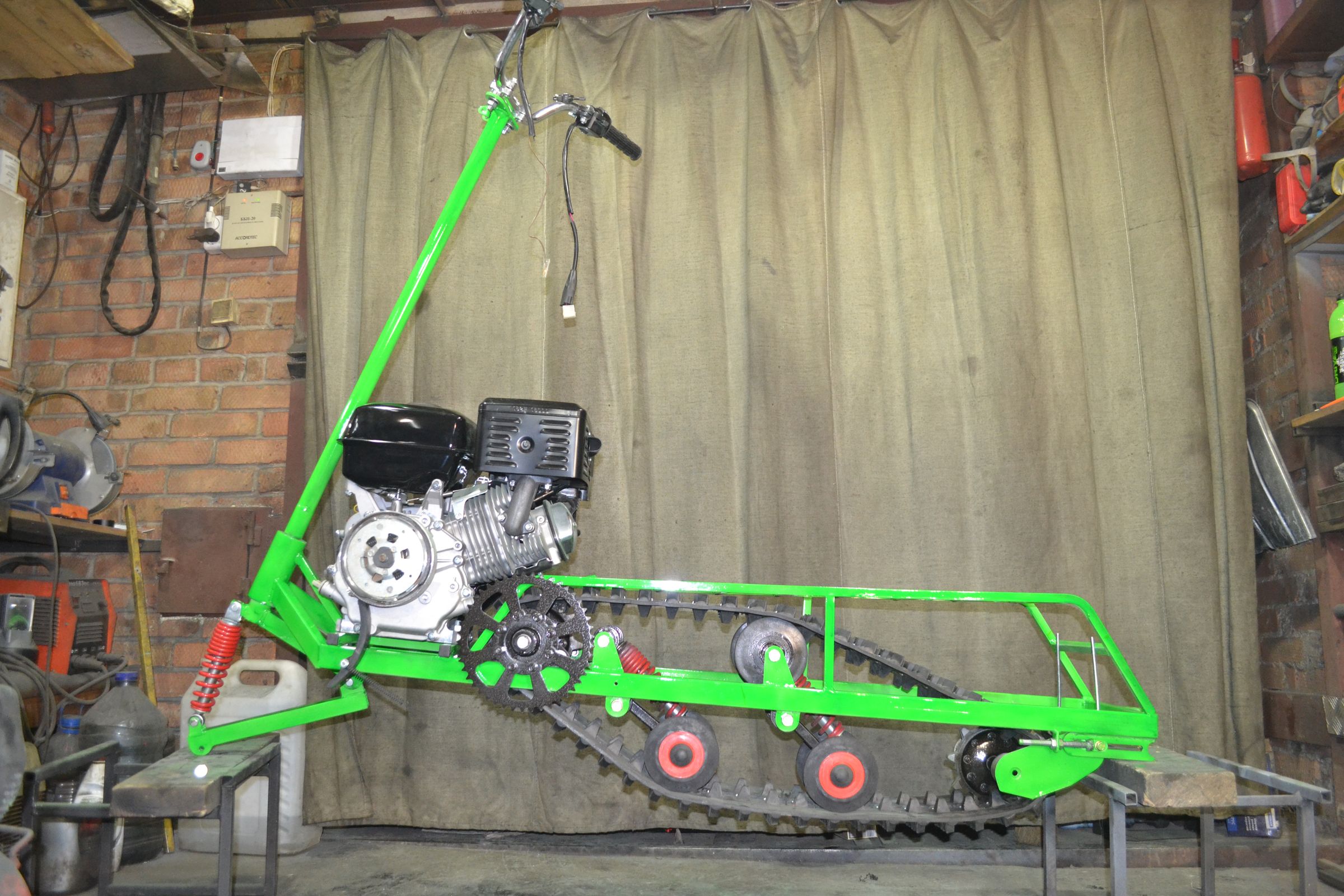 Mini Bike Snow : 4 Steps - Instructables