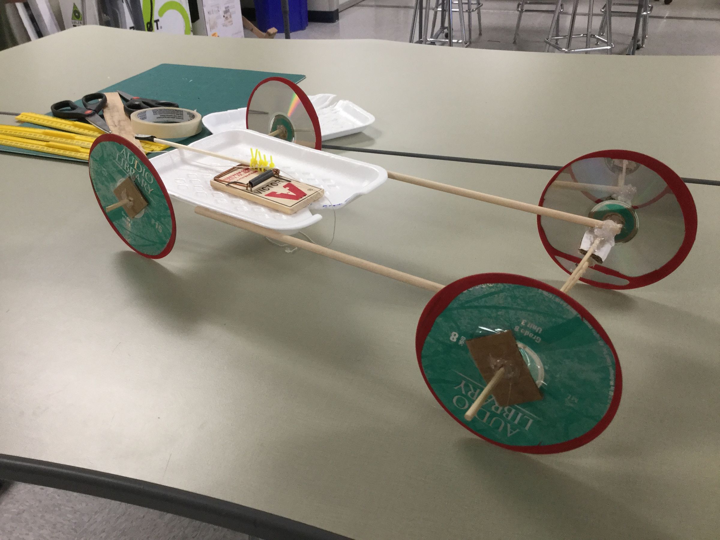 Mousetrap Car : 11 Steps - Instructables