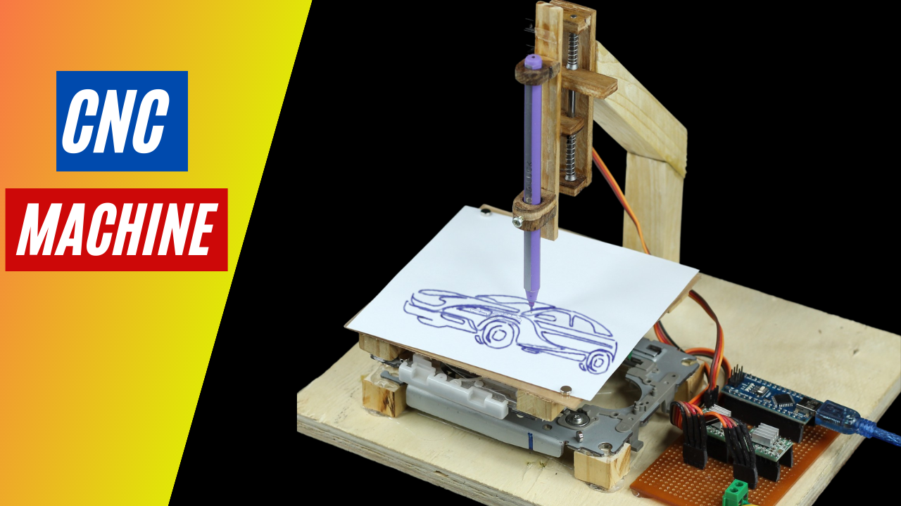 How to Make Mini CNC Machine at Home : 7 Steps - Instructables