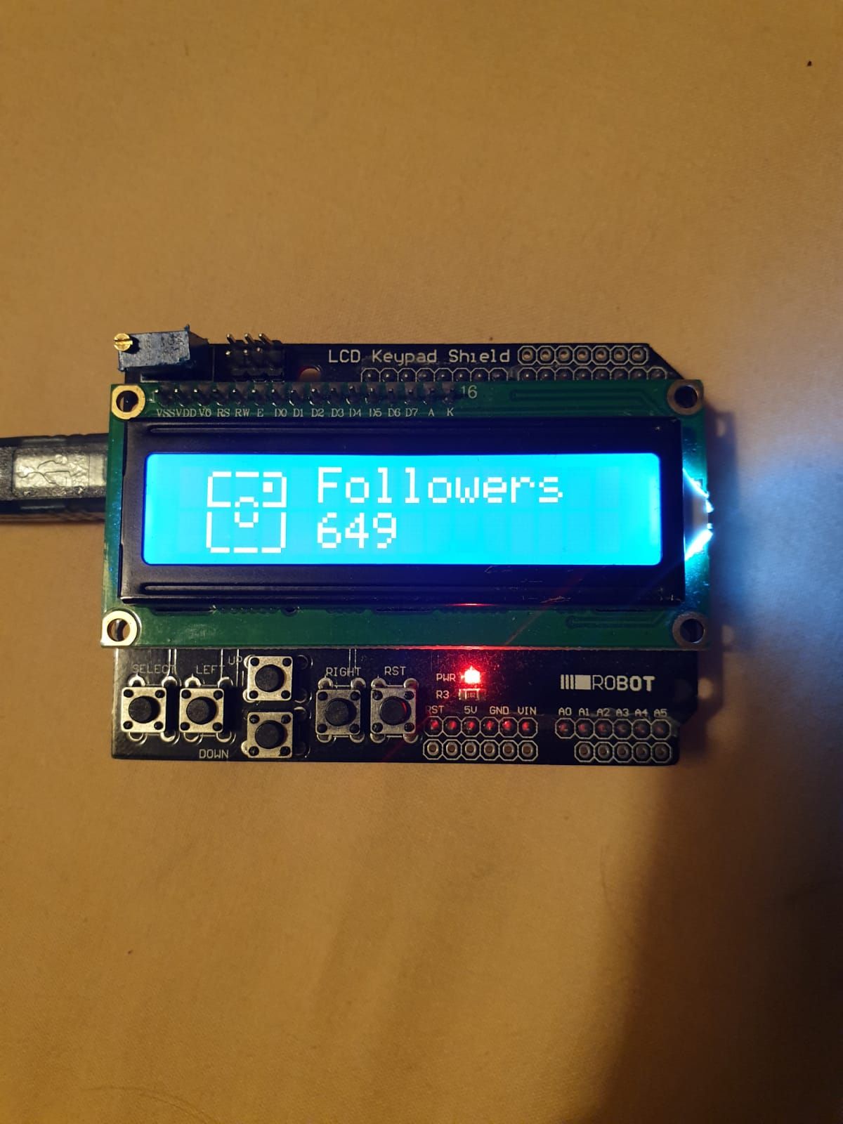 Follower and Subscriber Counter : 5 Steps - Instructables