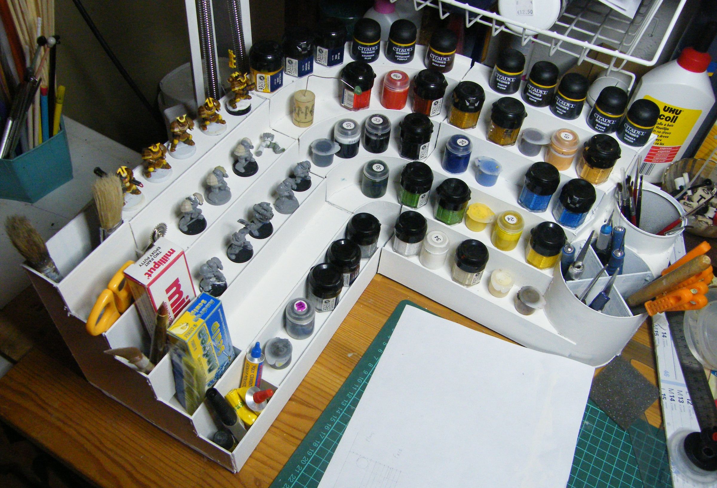 Paints Organizer for Figurines Painters. : 5 Steps (with Pictures ...