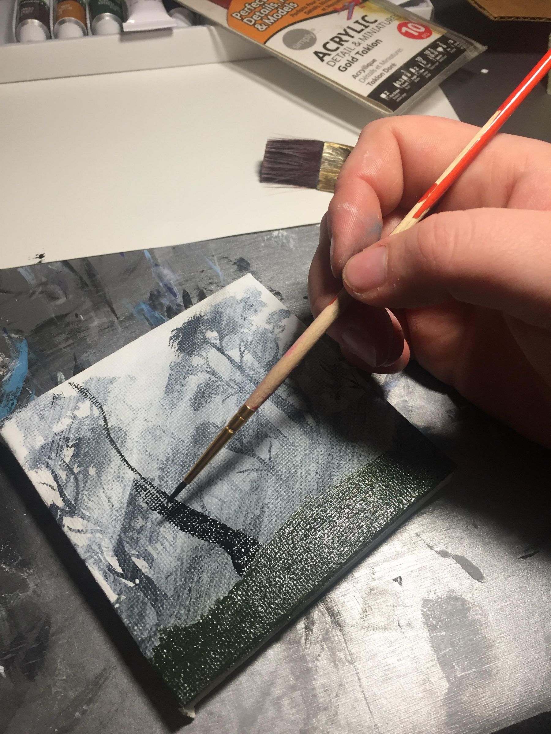 Foggy Forest Painting Technique : 7 Steps (with Pictures) - Instructables