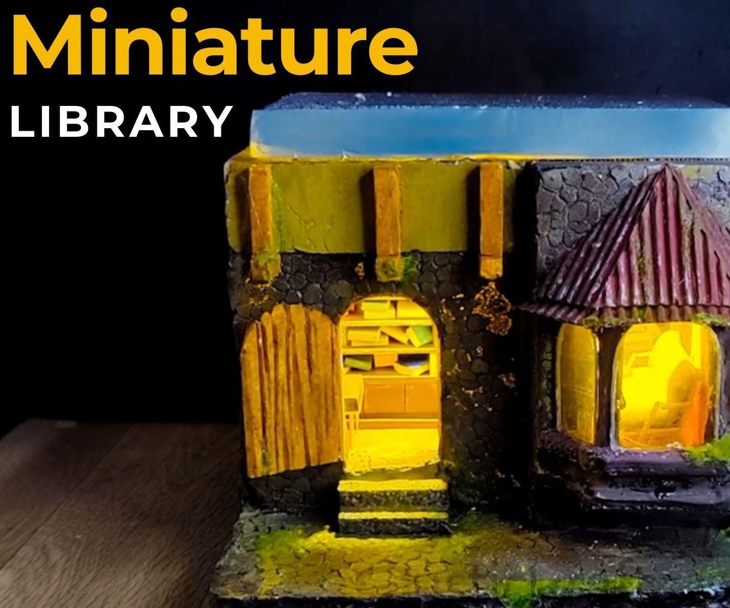 Creating a Tiny World of Books : 16 Steps (with Pictures) - Instructables