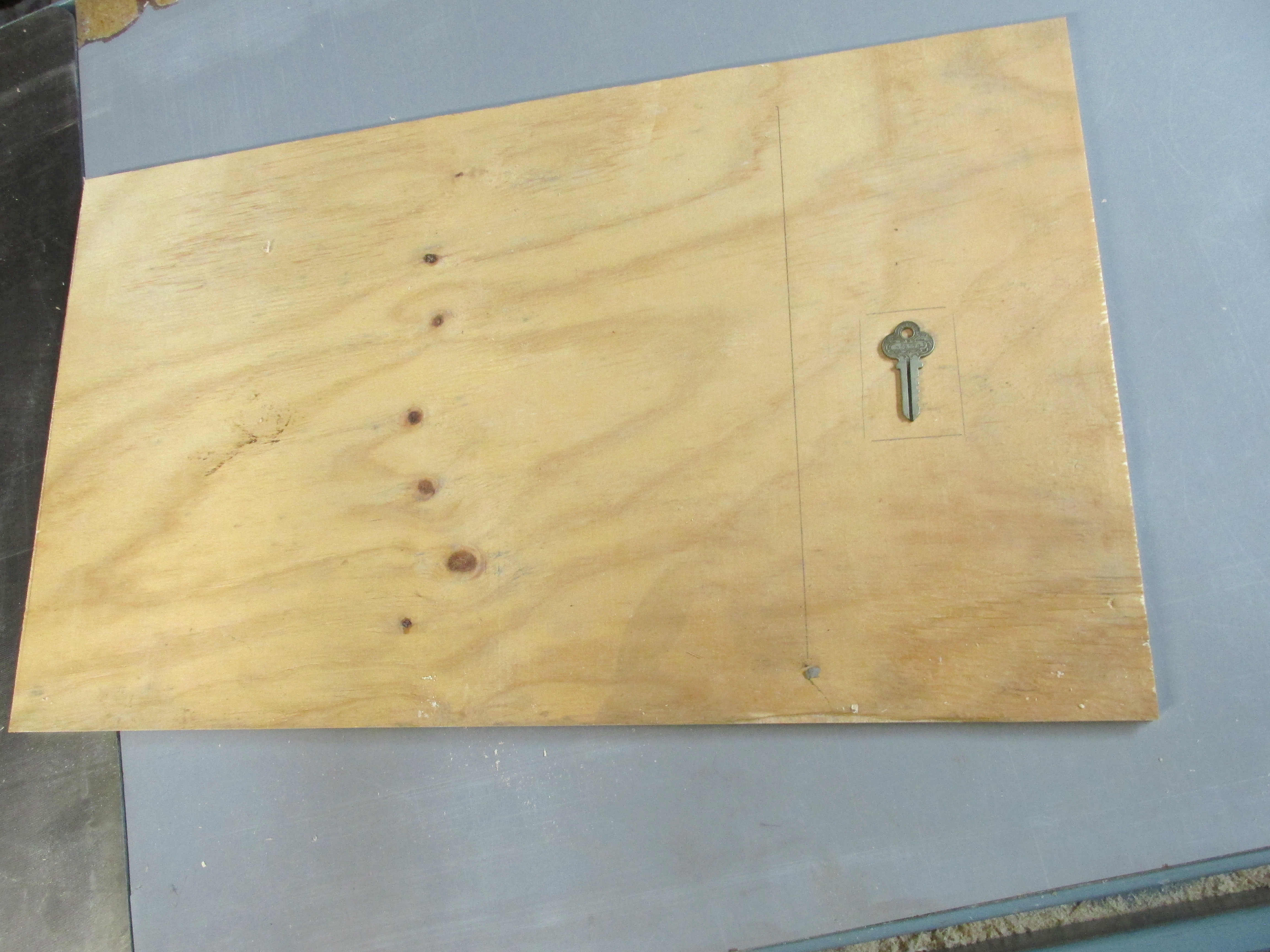 Hand Made Address Plaque With Glowing Numbers & Secret Compartment ...