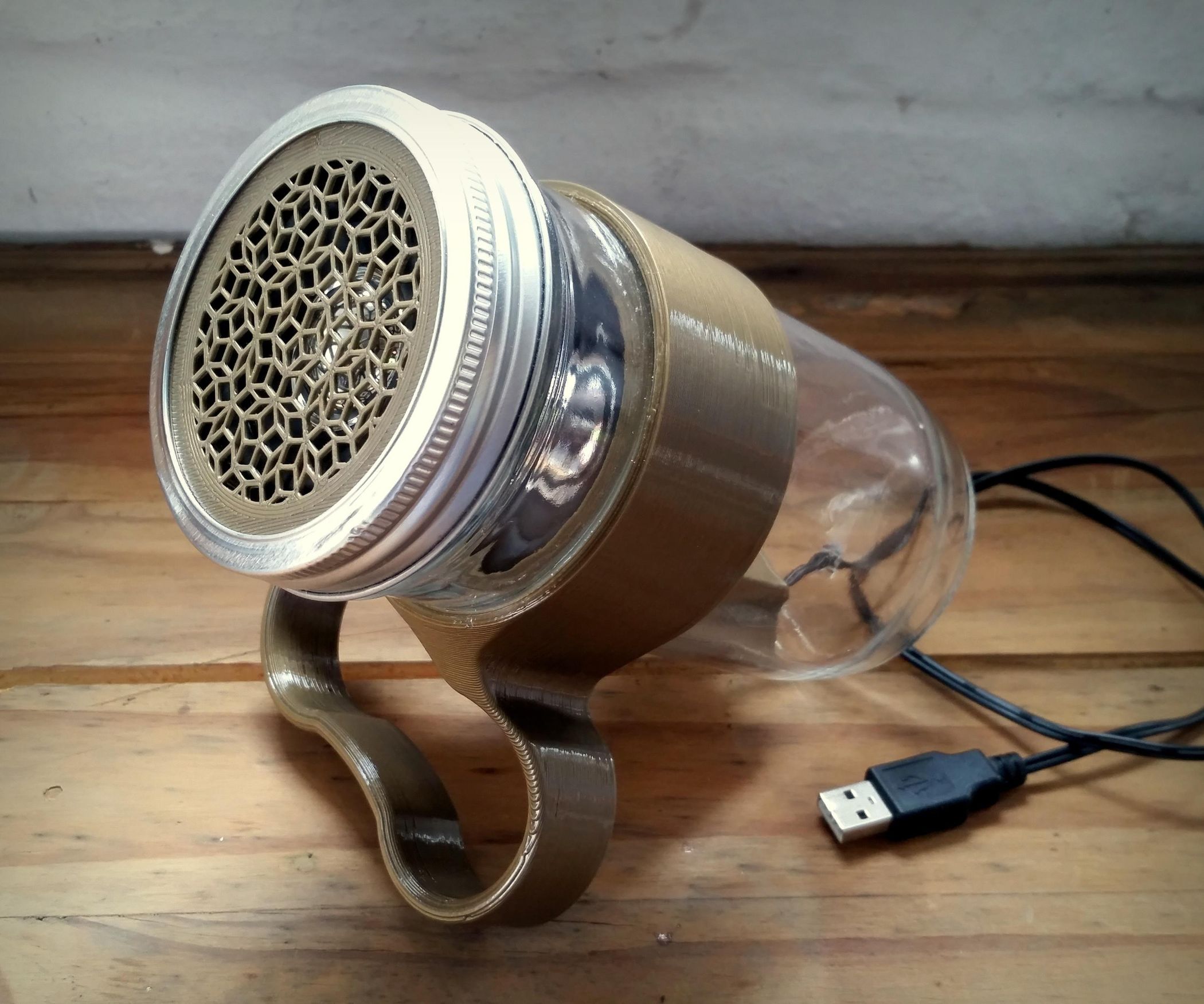 Isobaric Loaded Jar Speaker : 6 Steps (with Pictures) - Instructables