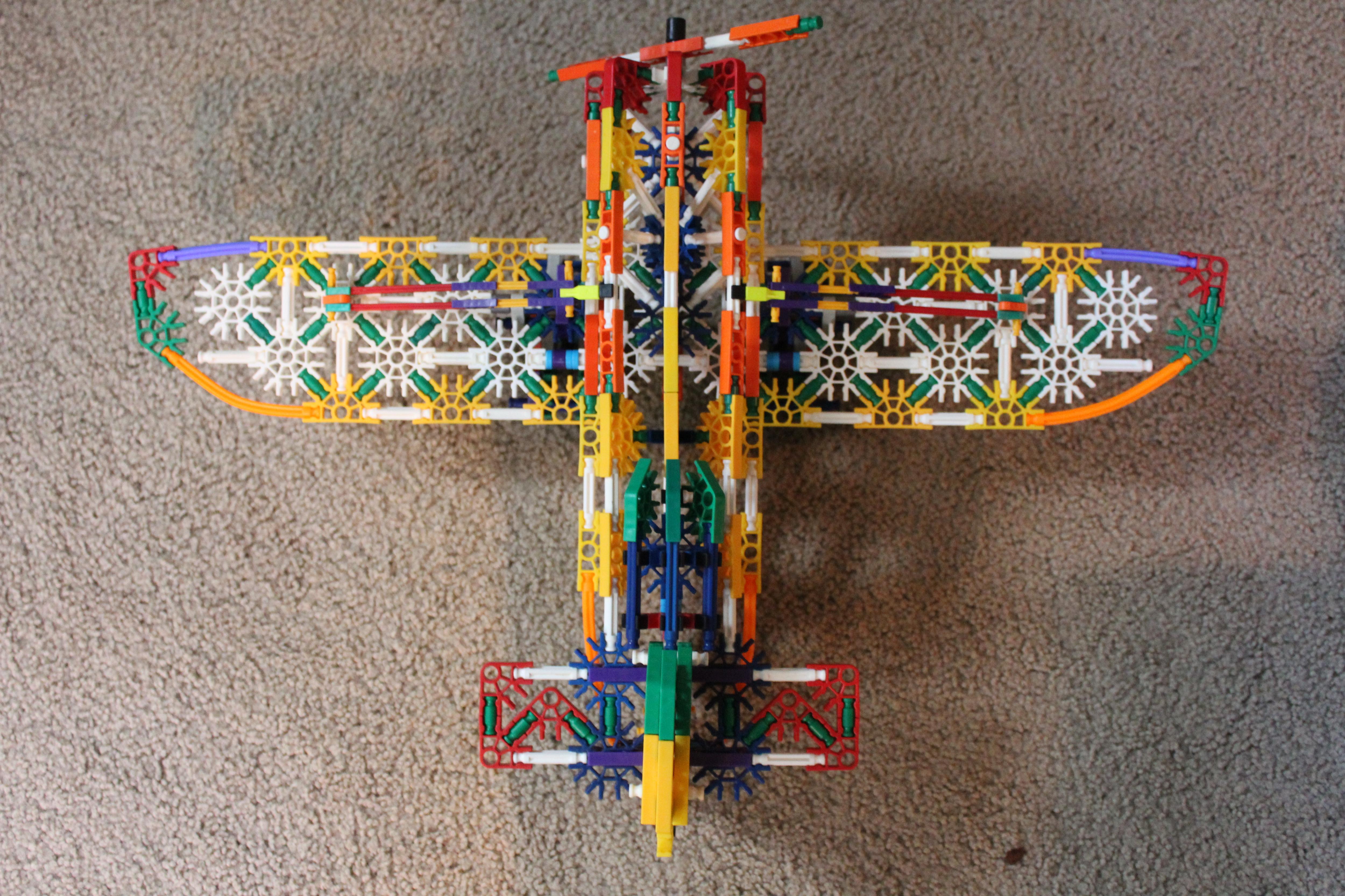 K'nex Gee Bee (Airplane) : 5 Steps - Instructables