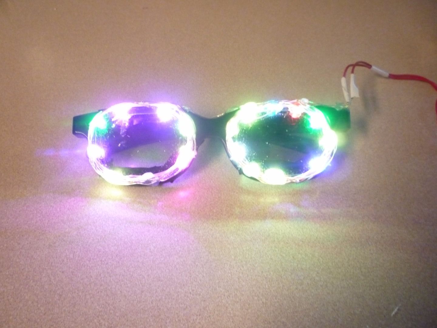 DIY Color Changing Light Up Party Glasses : 4 Steps - Instructables