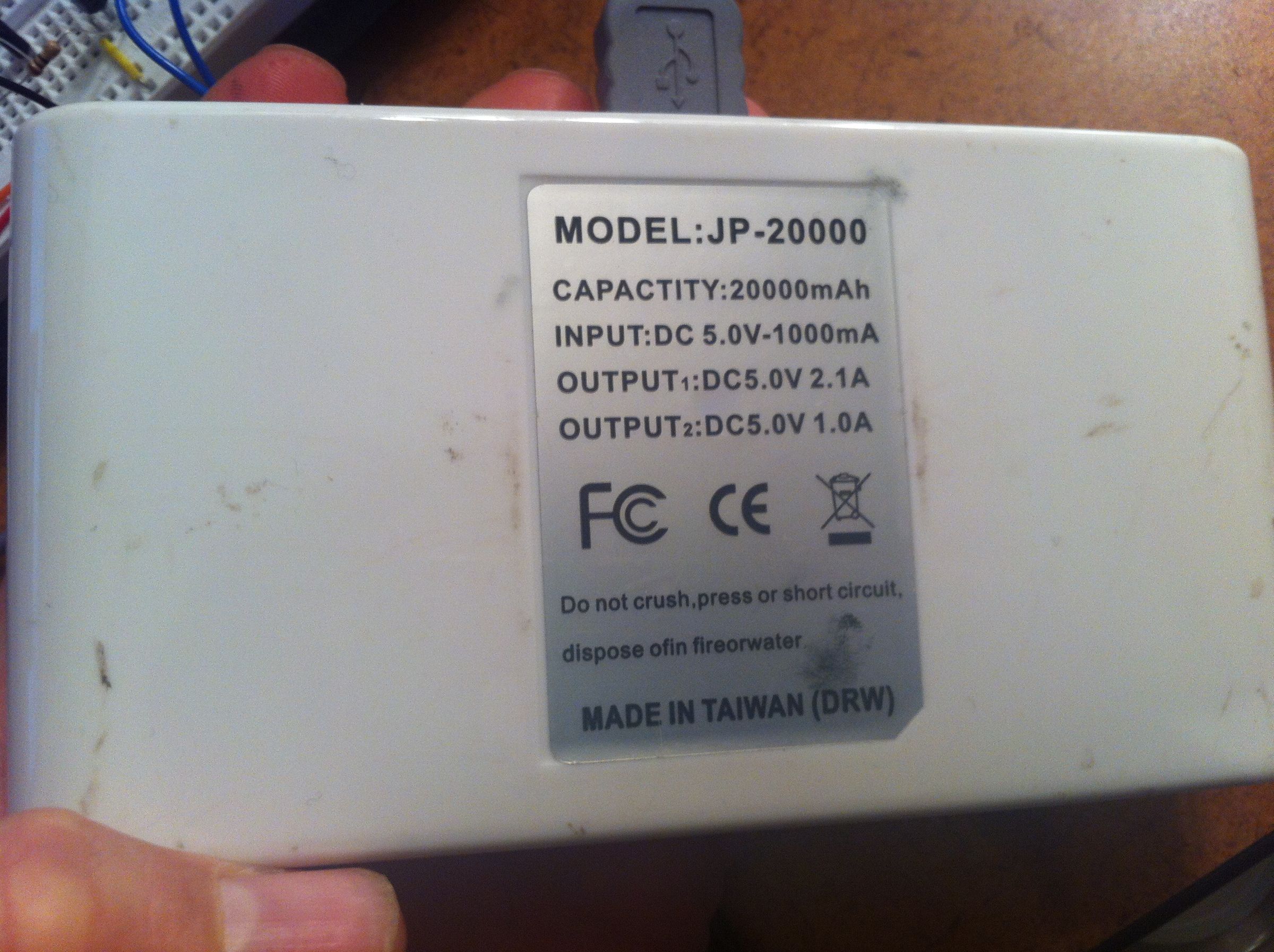 USB External Battery Packs on Arduino Turns OFF! - Instructables