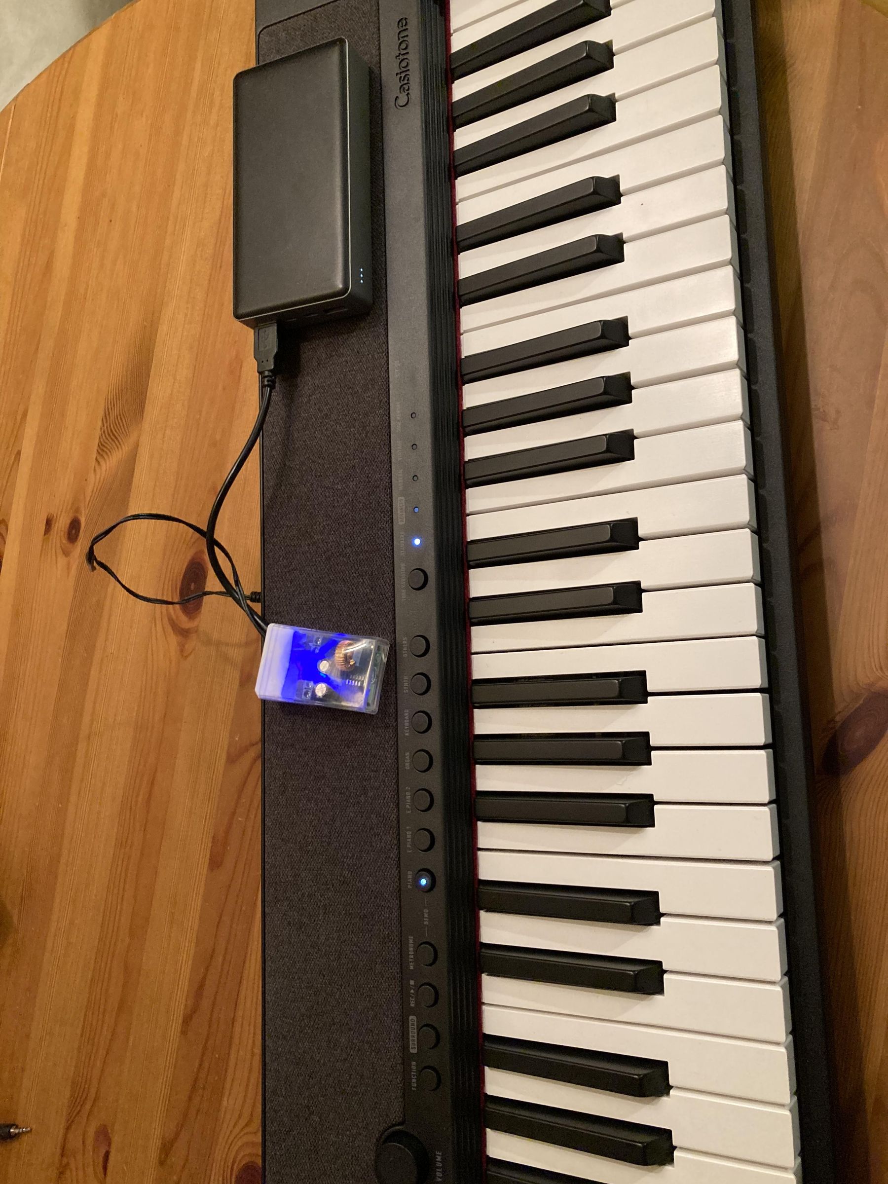 Powering My Piano From a USB Battery Pack. - Instructables