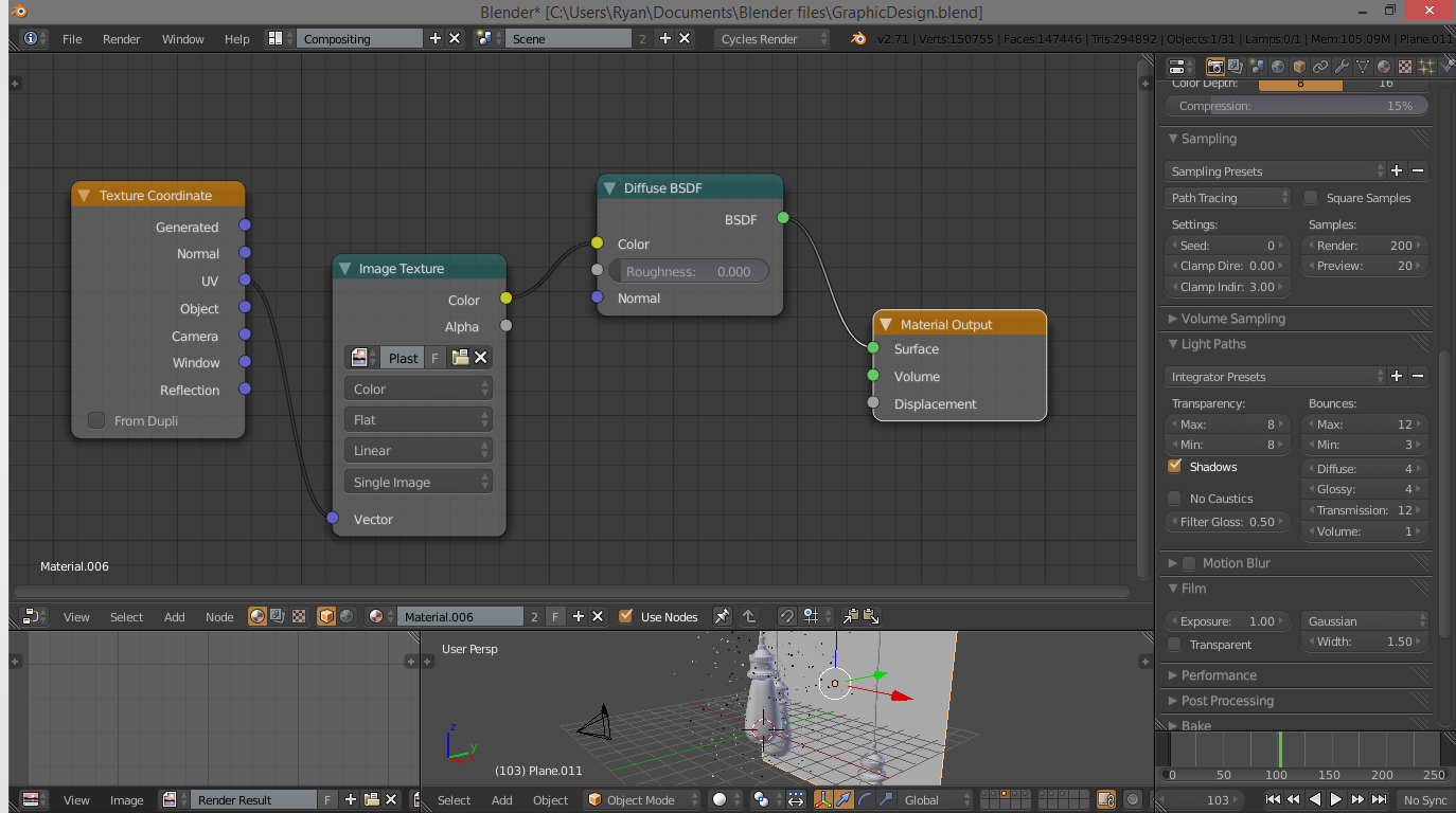 3D Graphic Design With Blender and Gimp : 21 Steps (with Pictures ...