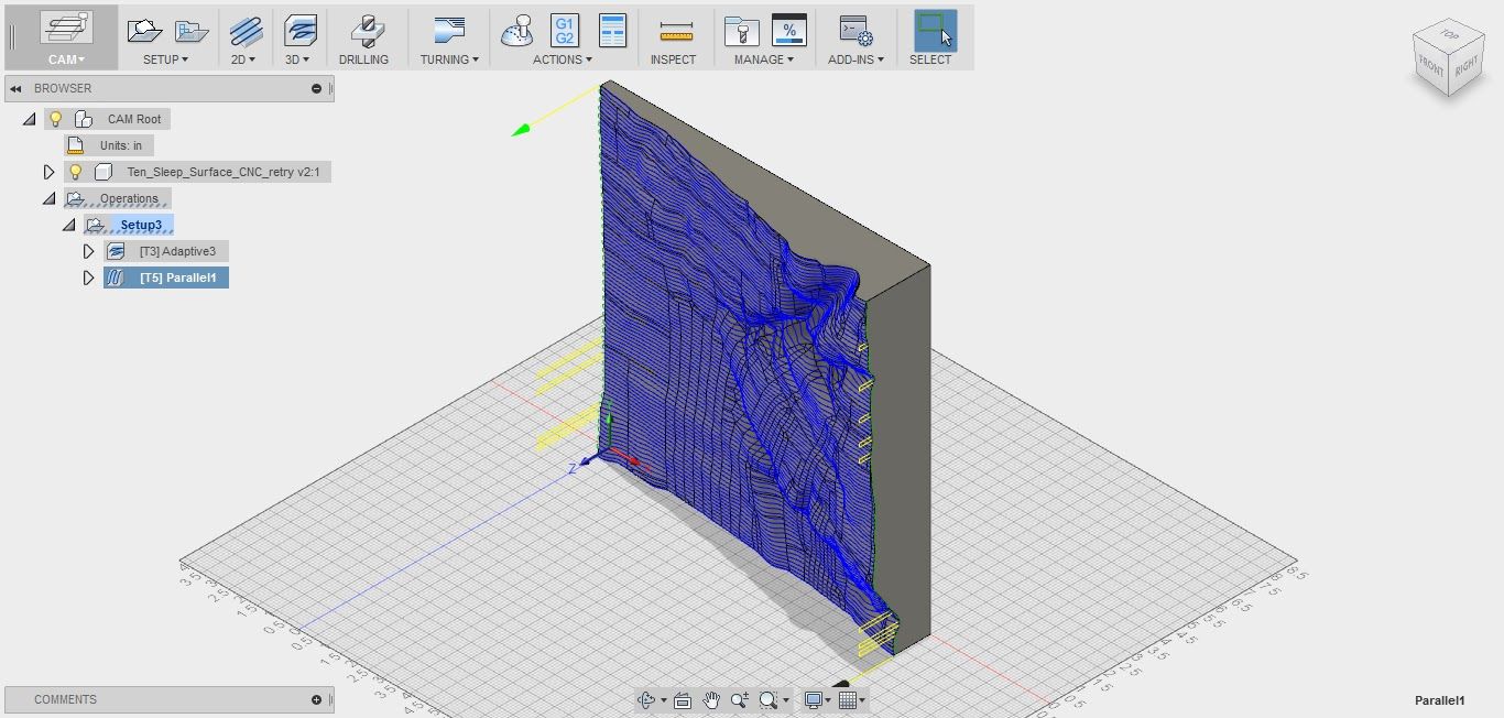 3D Topo Map Generation to CNC [x-carve, Shapeoko 2] : 6 Steps ...