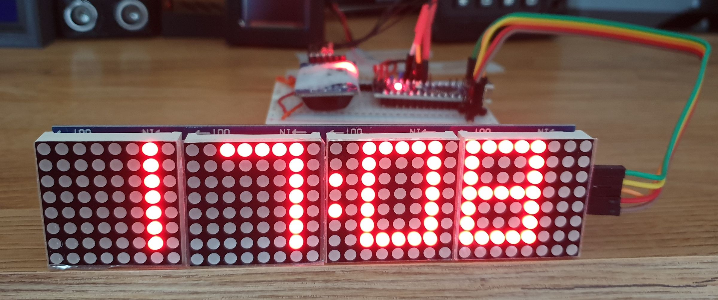 Arduino Matrix Clock : 6 Steps - Instructables