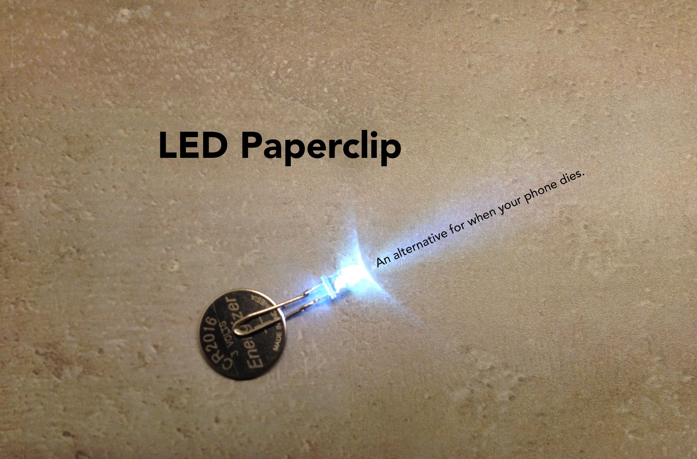LED Paperclip : 6 Steps (with Pictures) - Instructables
