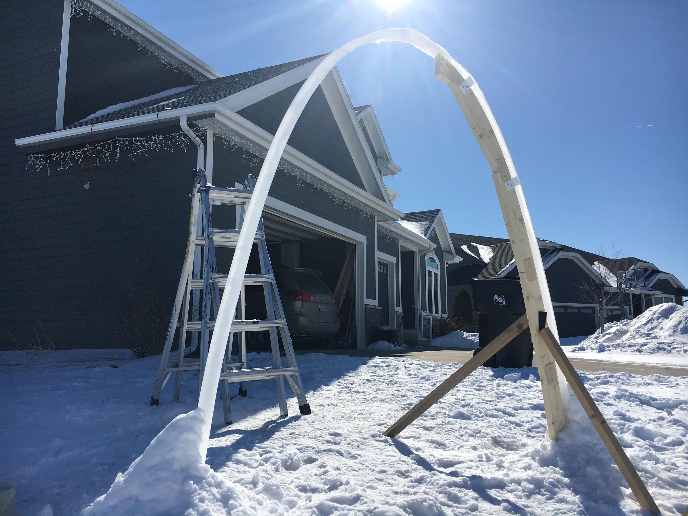 Ice Arch - 6' Freestanding : 13 Steps (with Pictures) - Instructables