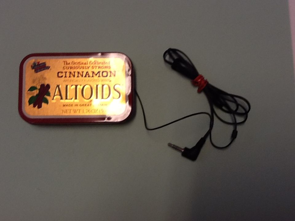 Altoid Tin Speaker Schematics