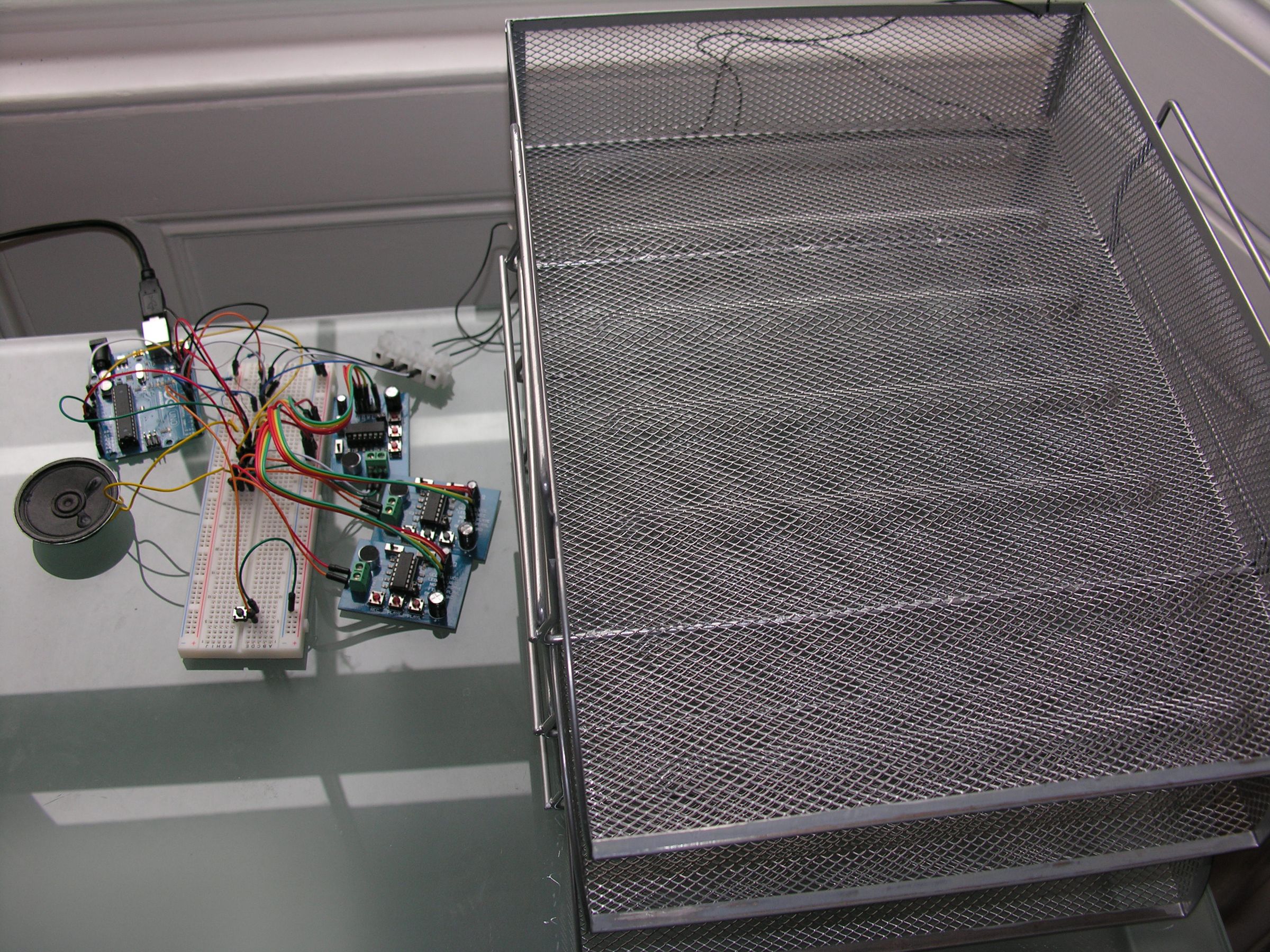 Touch Sensitive Audio Desk Trays- Arduino : 8 Steps (with Pictures ...