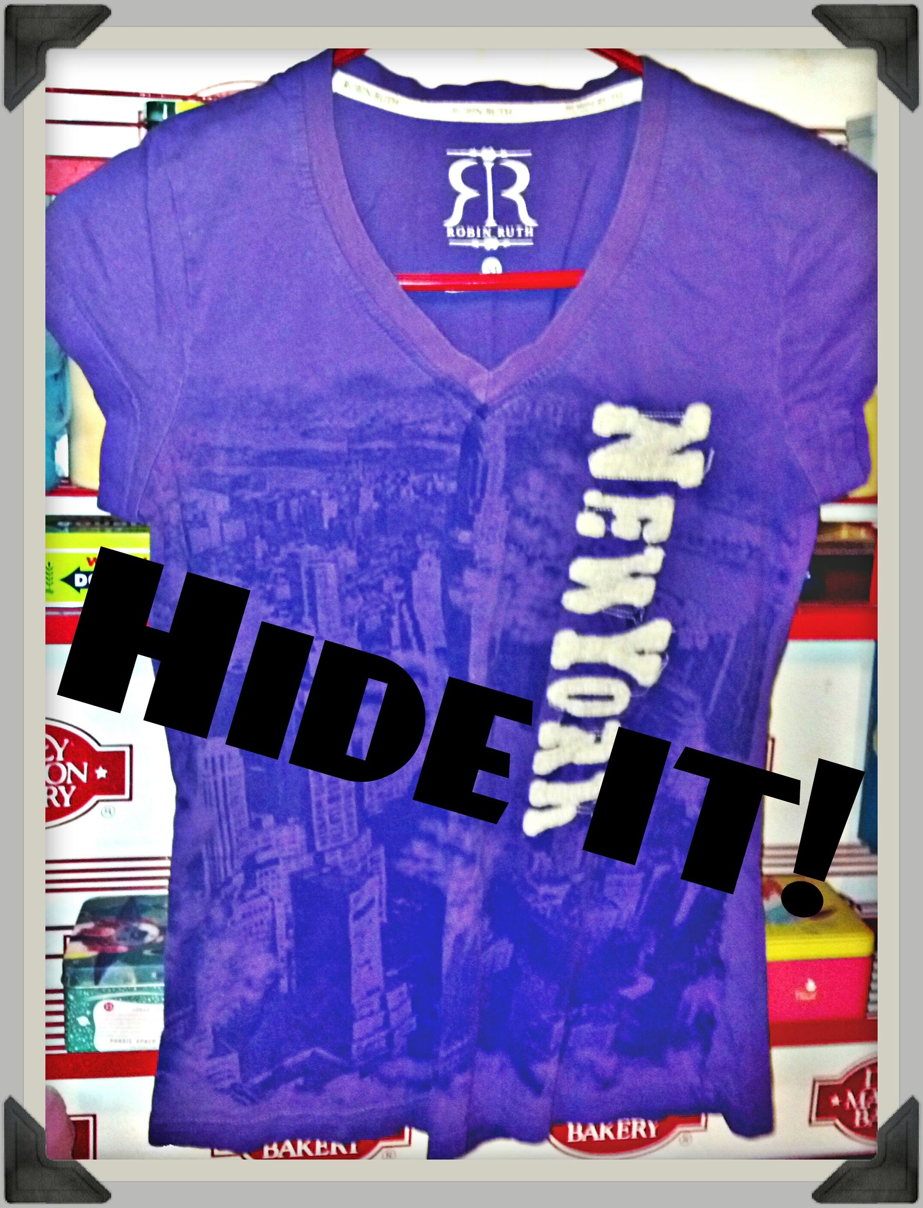 Hide It T-shirt : 3 Steps (with Pictures) - Instructables