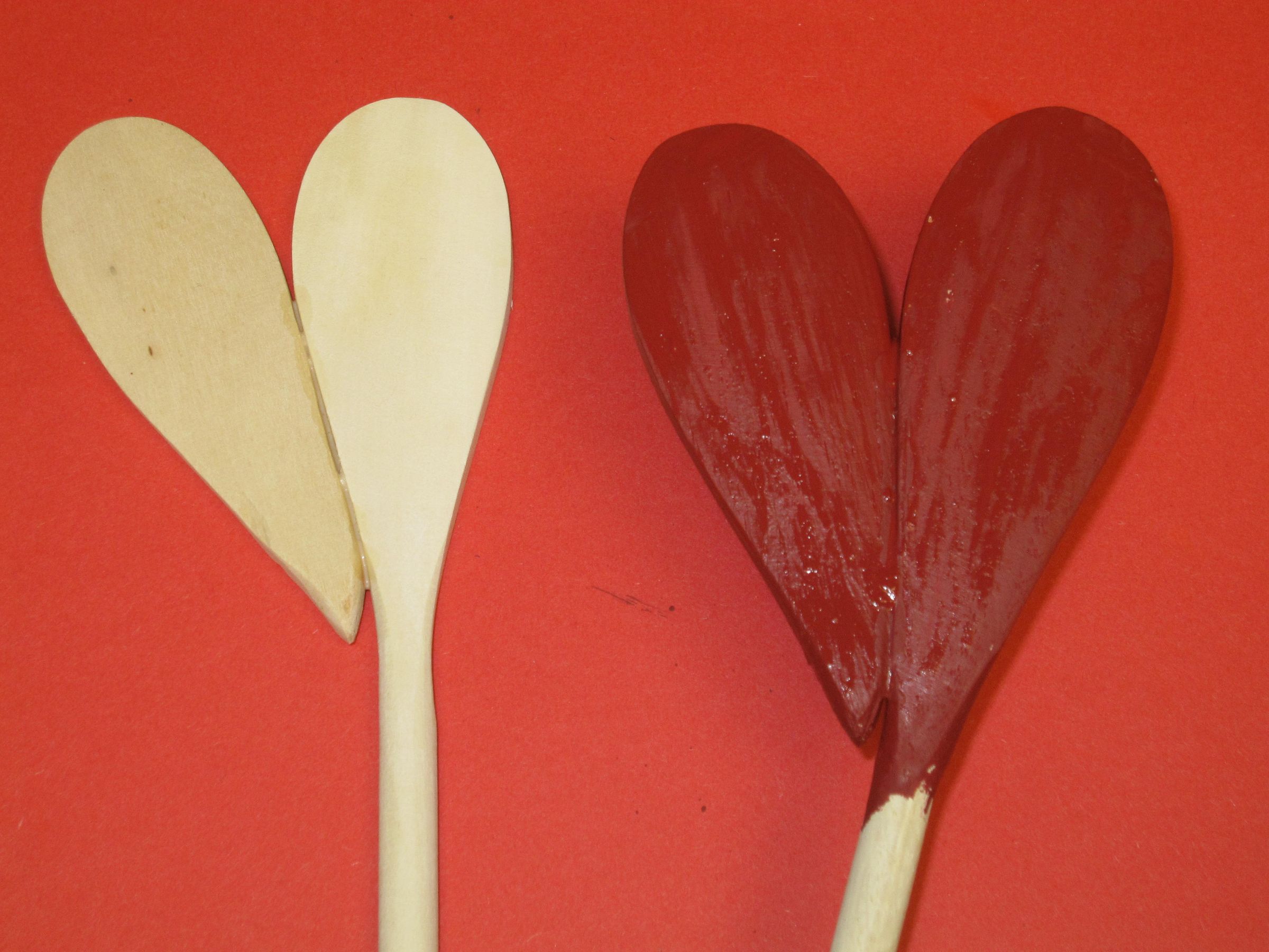 Make a Heart Shaped Wand From Wooden Spoons - Instructables