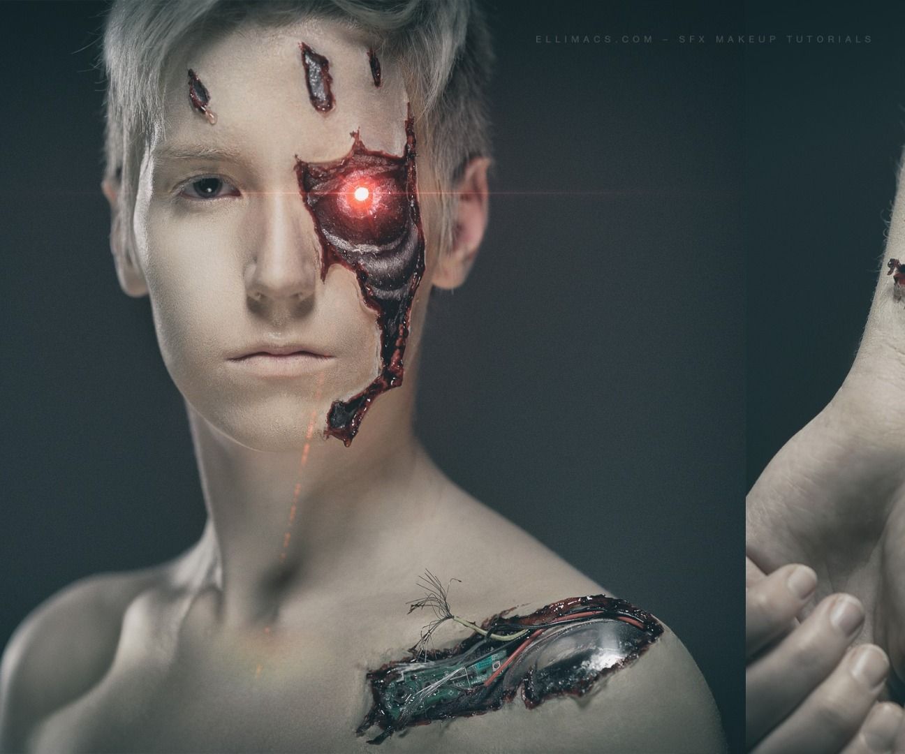 The Terminator - SFX Makeup Tutorial (with Pictures) - Instructables