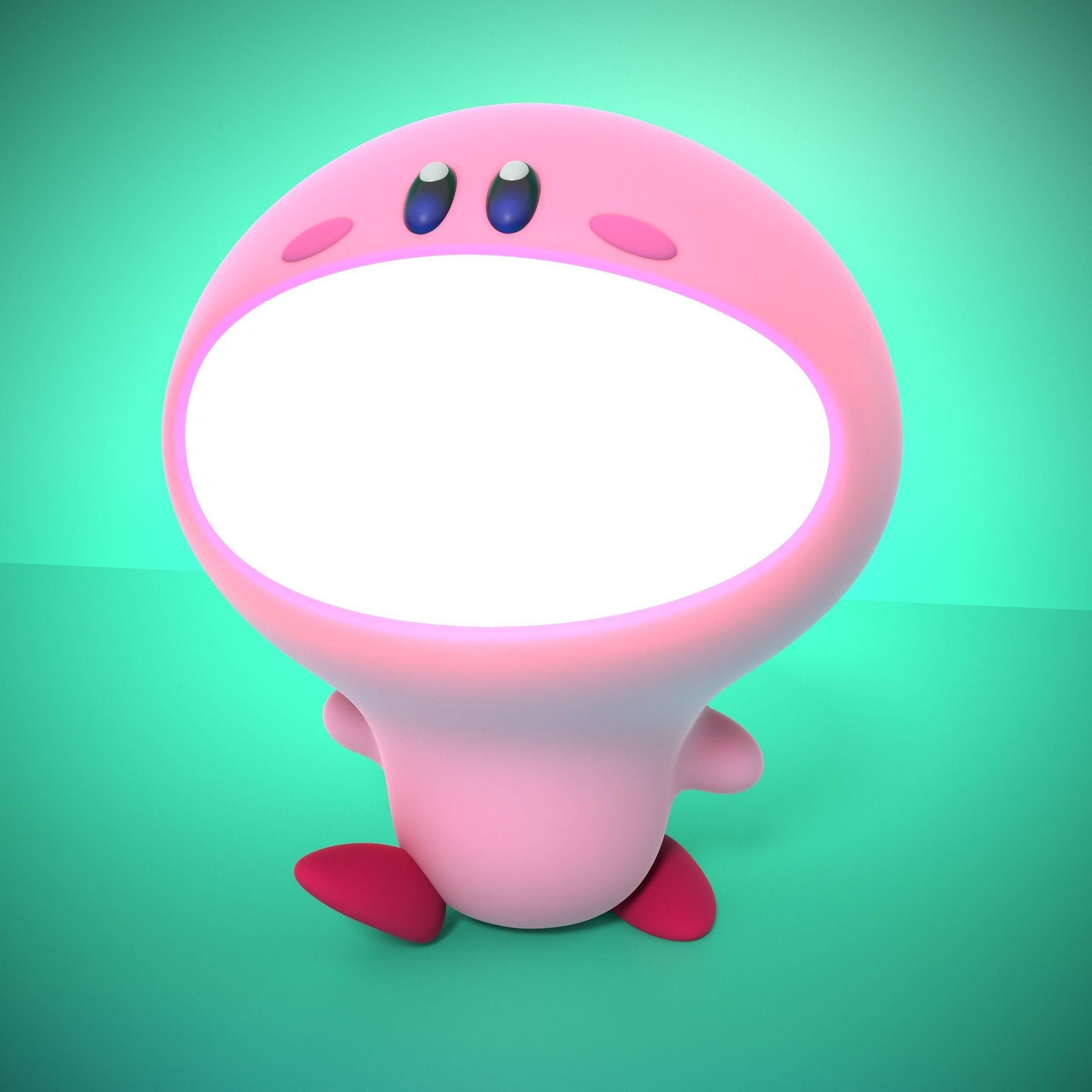 3D Printed Kirby Light! : 4 Steps - Instructables