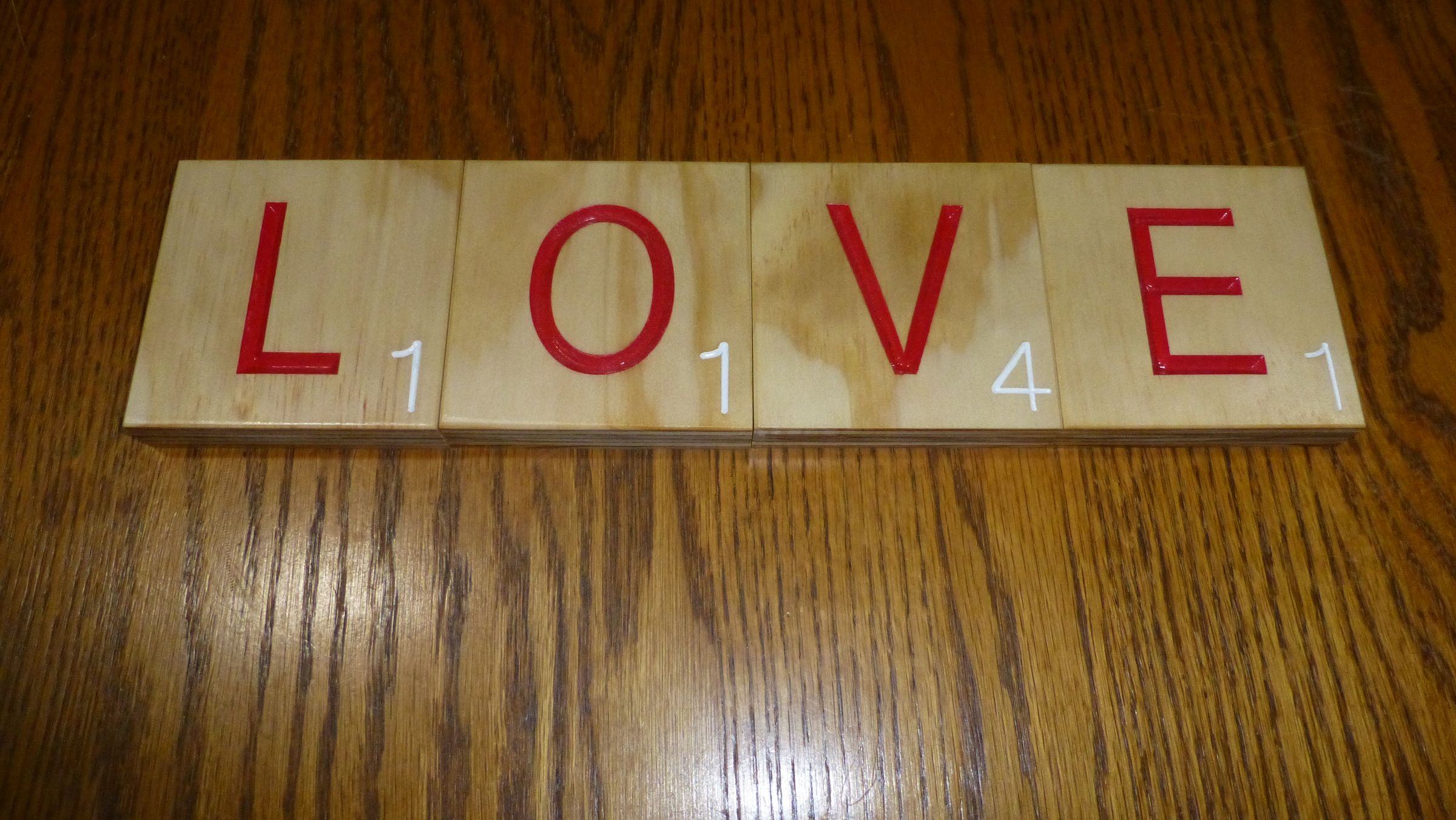 Custom Large Scrabble Letters : 10 Steps (with Pictures) - Instructables