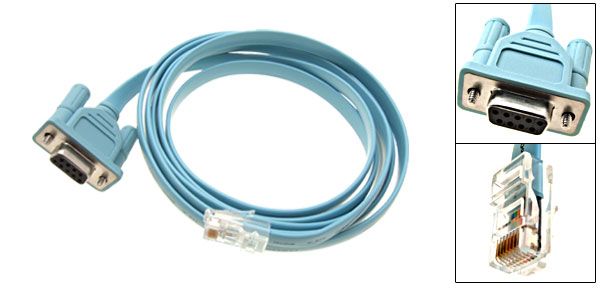 Simple RJ45 DB9 Cisco Console Cable : 4 Steps - Instructables