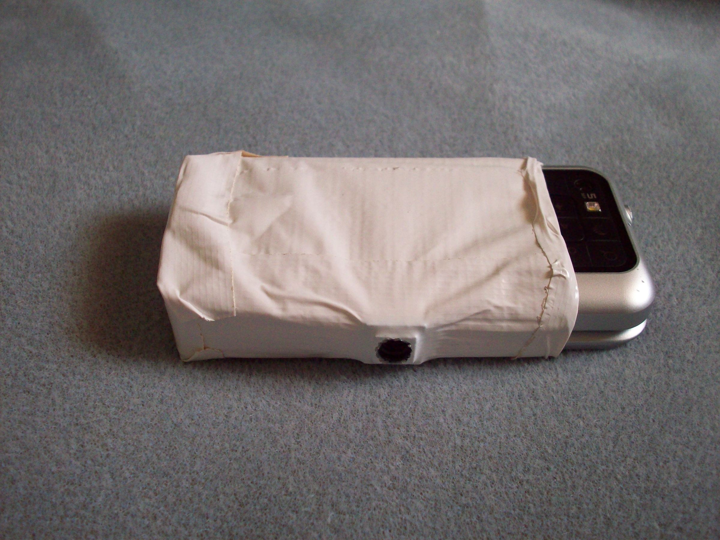 Duct Tape Cell Phone Tripod Case : 9 Steps - Instructables