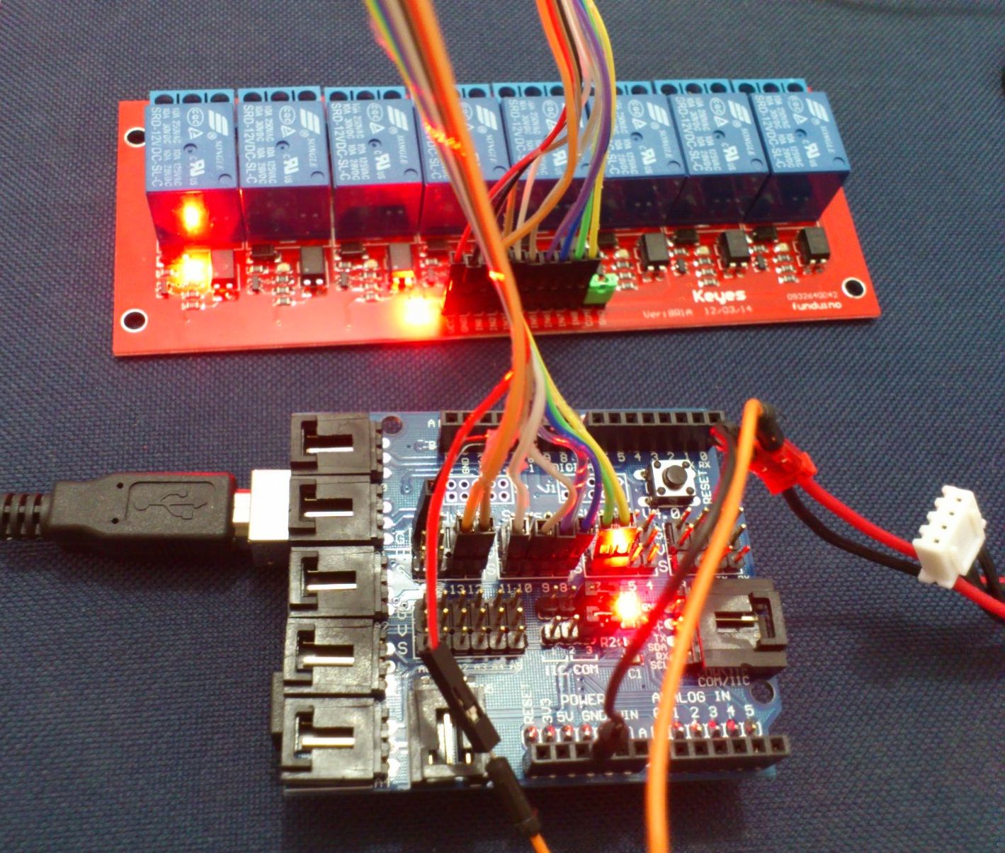 Larson Scanner With Relay Module : 4 Steps (with Pictures) - Instructables