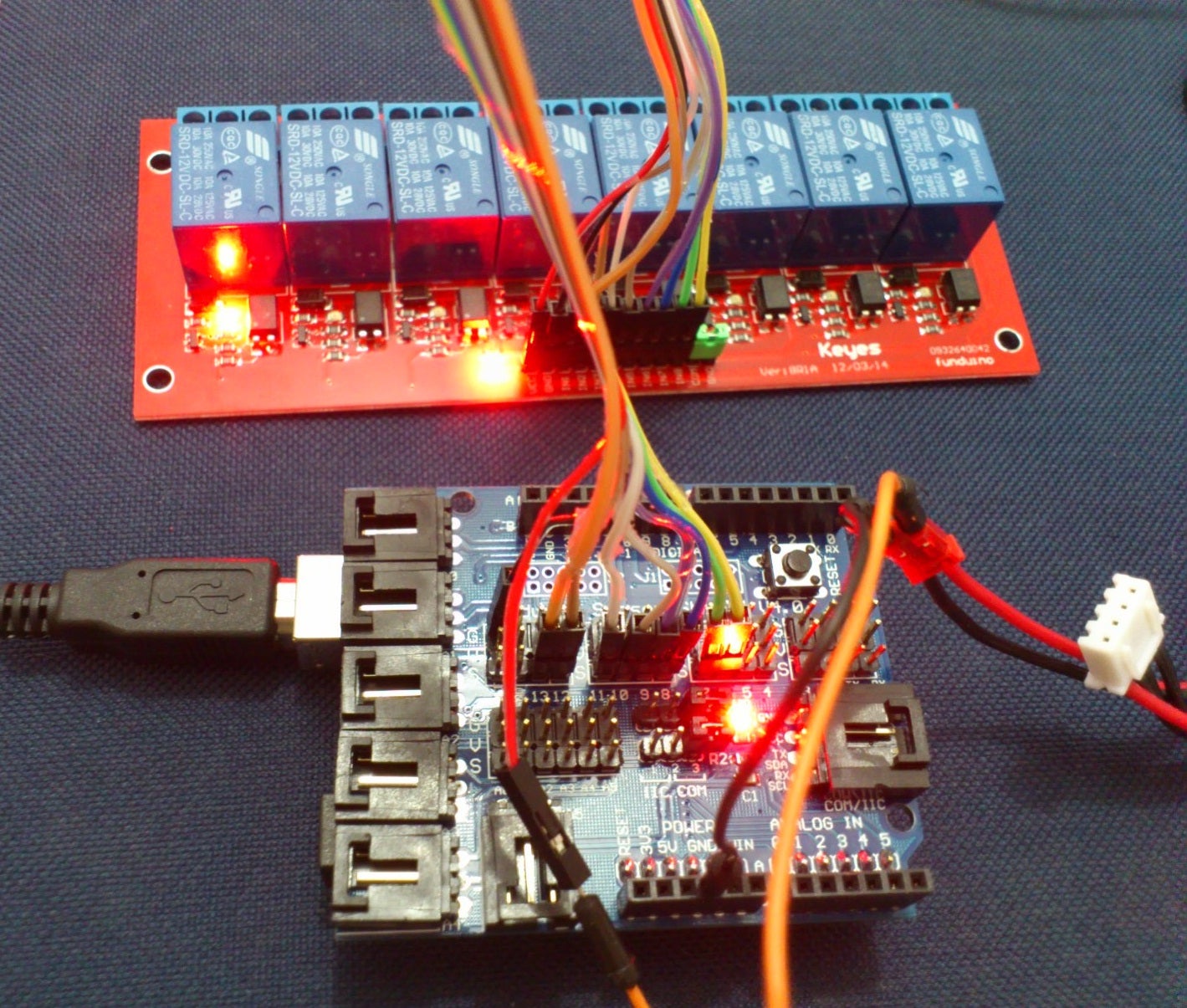 Larson Scanner With Relay Module : 4 Steps (with Pictures) - Instructables