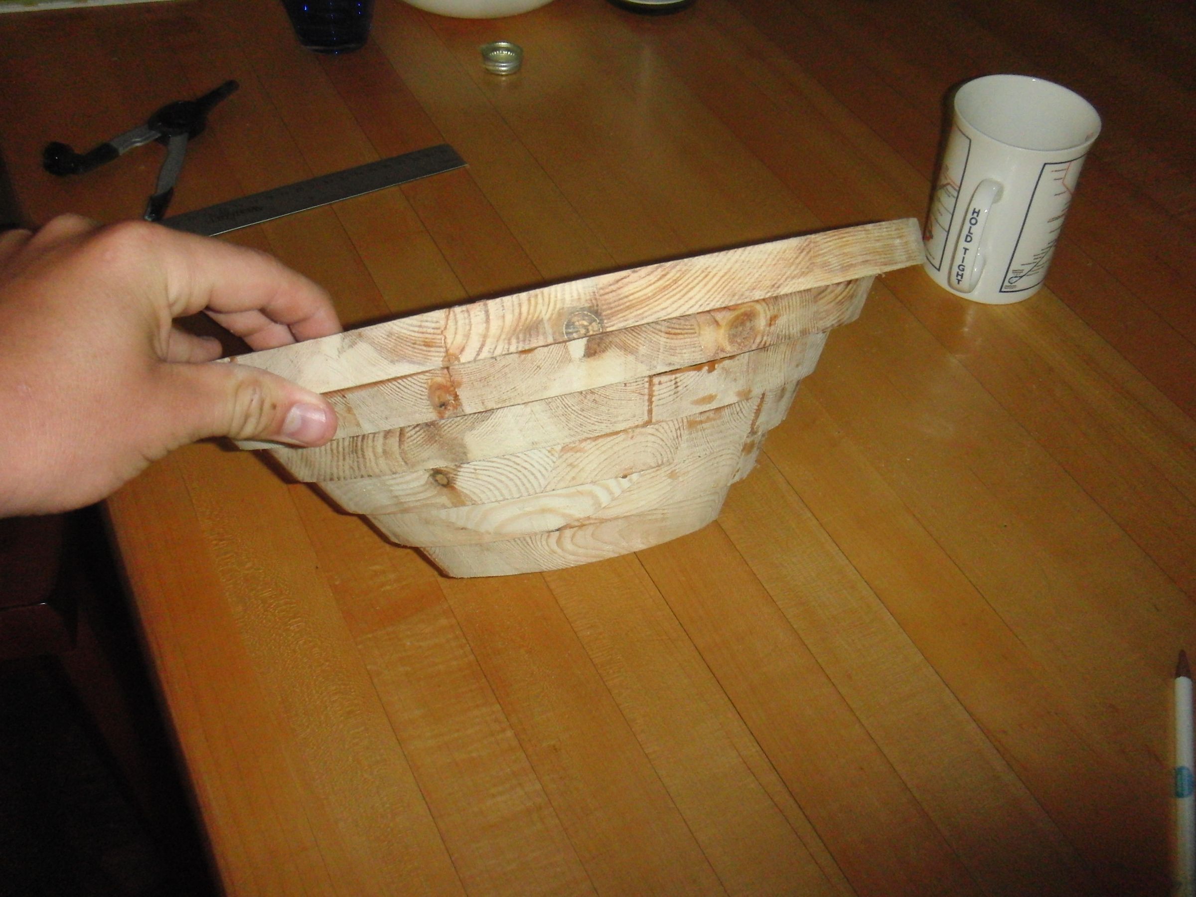 How to Make a Bowl From a Flat Plank : 9 Steps (with Pictures ...