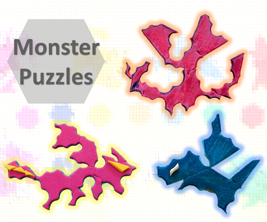Monster Puzzles : 4 Steps - Instructables