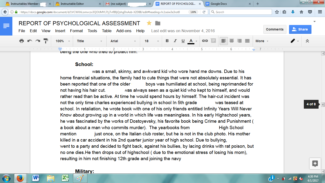 How to Create a Psychological Profile : 7 Steps - Instructables