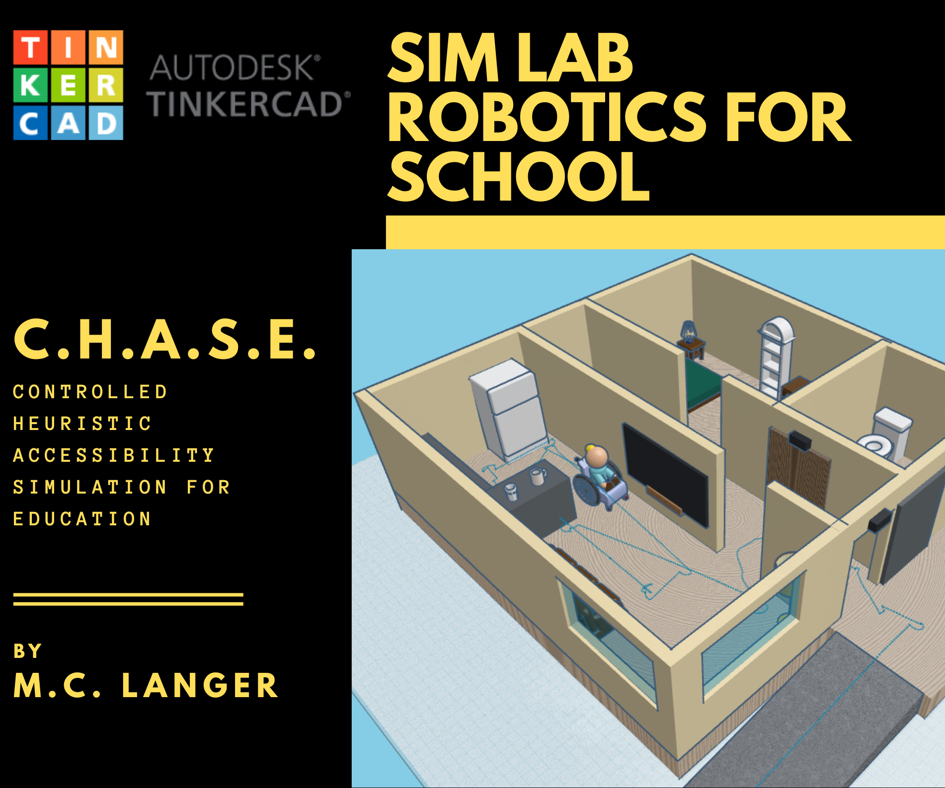 Tinkercad Robotics for School: Wheelchair Simulator for Design Lessons ...
