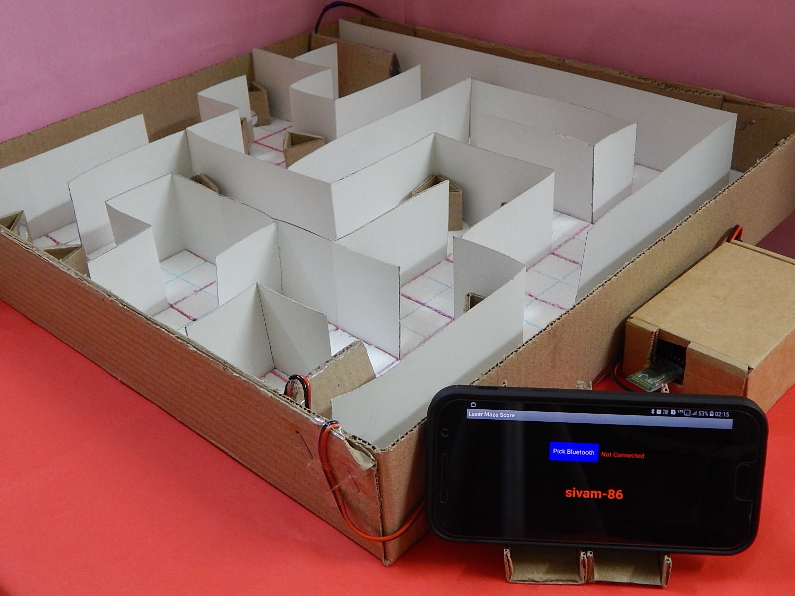 Customizable Laser Maze With Arduino and Android App : 13 Steps (with ...