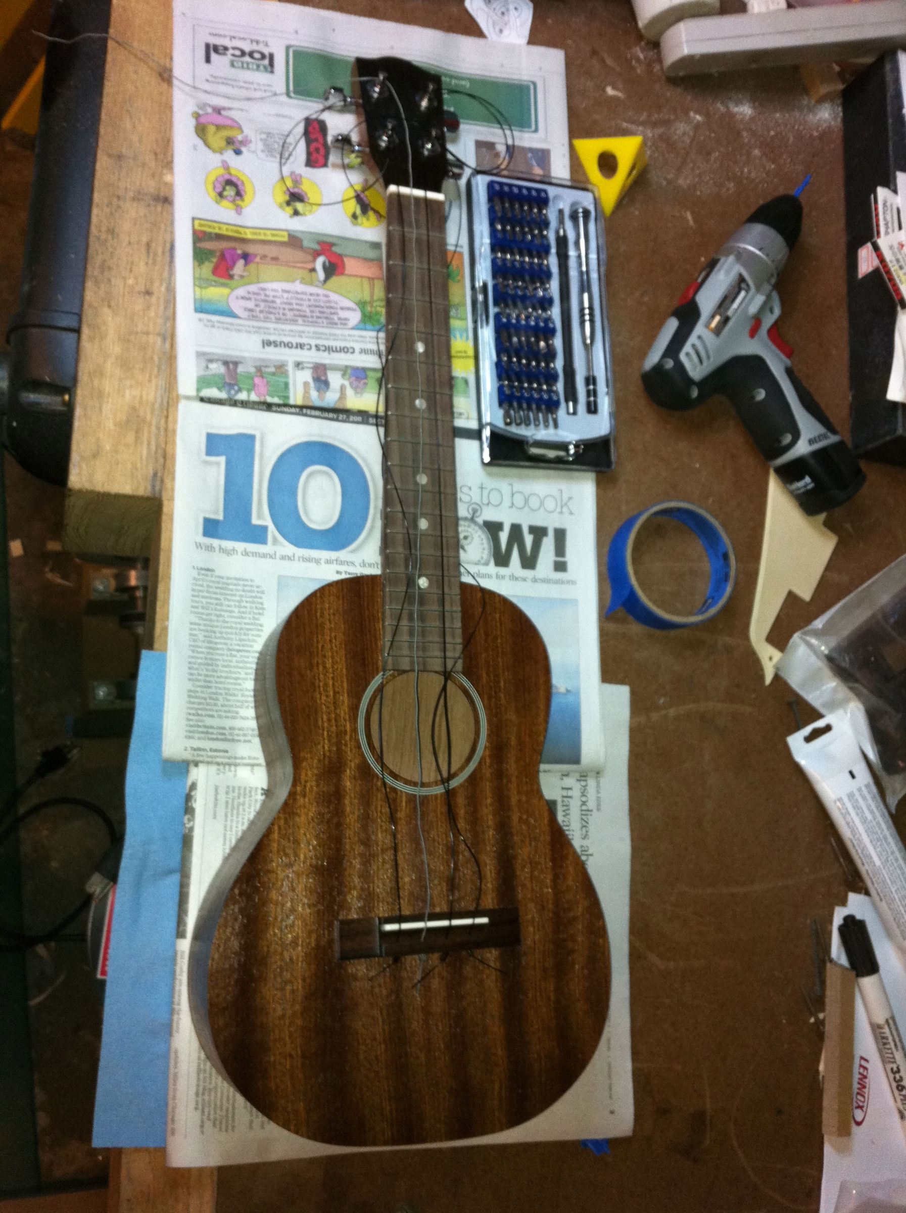 Building a Tenor Ukulele : 7 Steps - Instructables