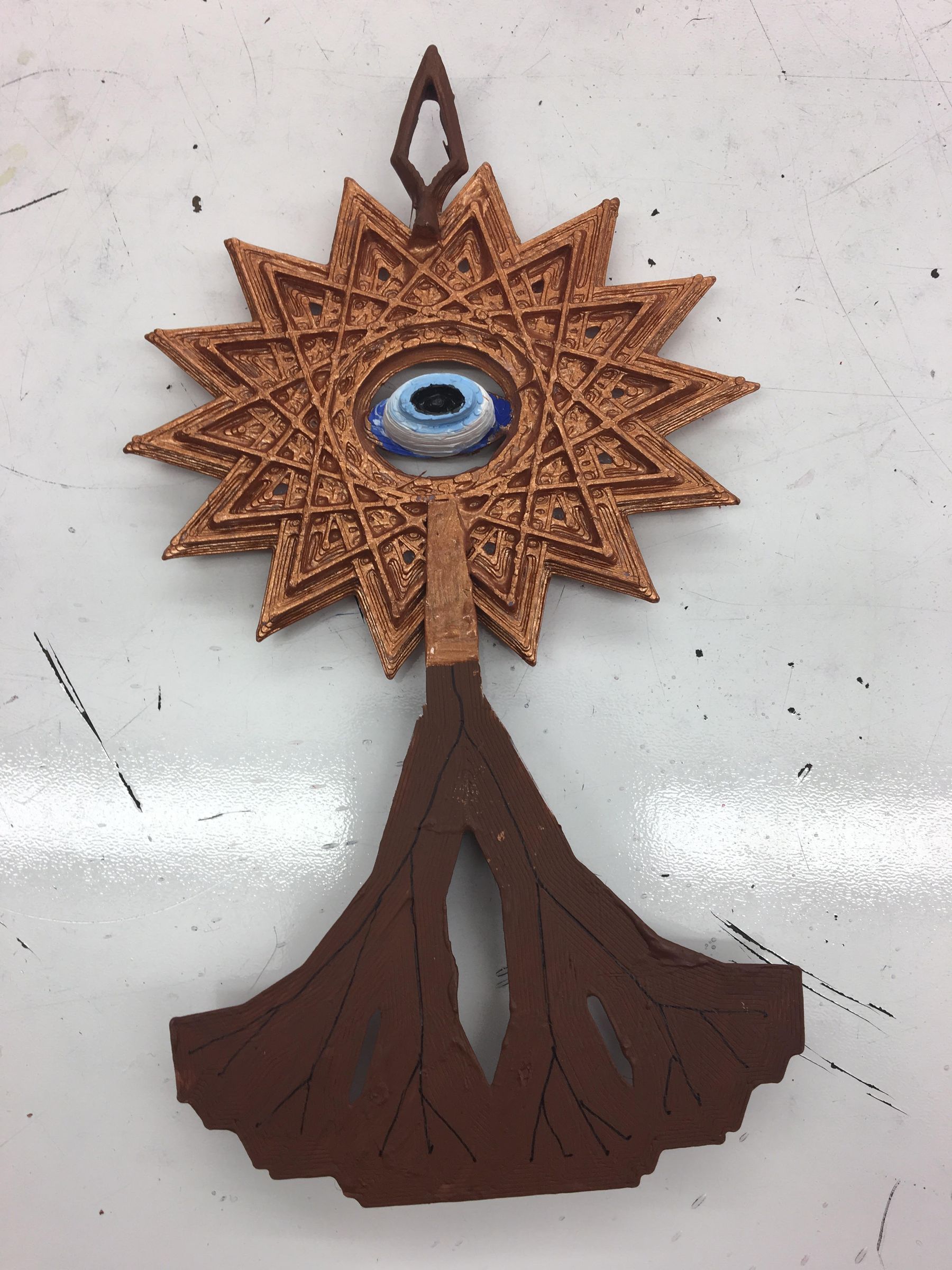 3D Evil Eye Catcher : 9 Steps (with Pictures) - Instructables