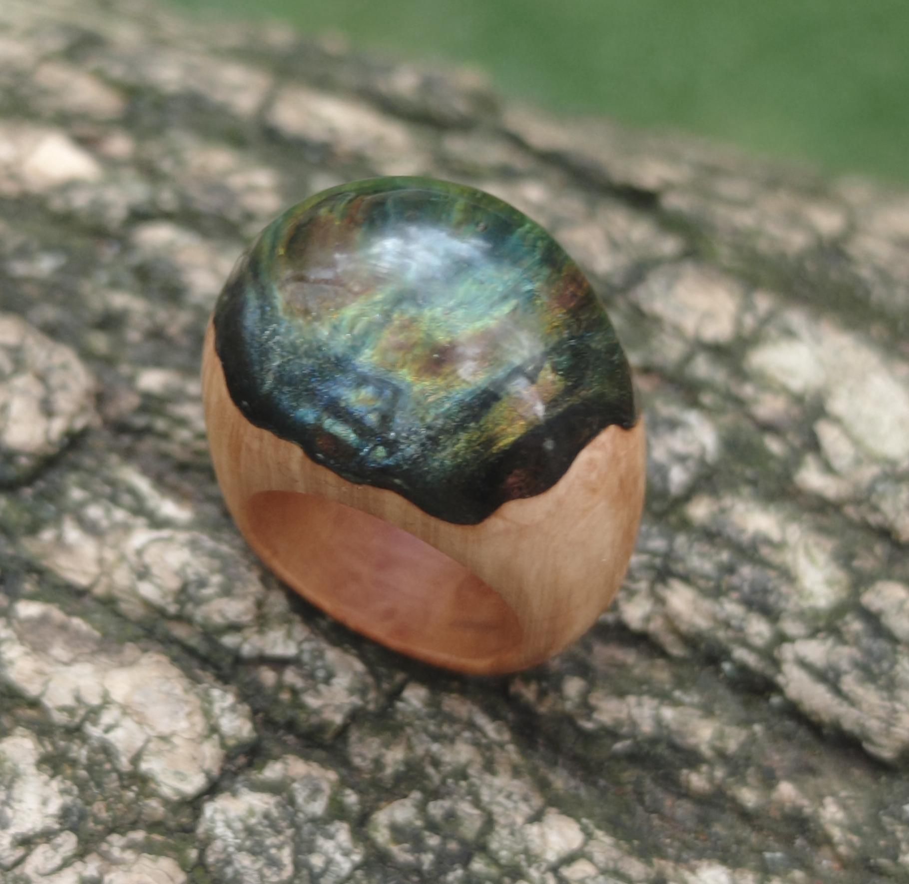 DIY Resin & Wood Ring Tutorial – Beginner Friendly! : 8 Steps (with ...