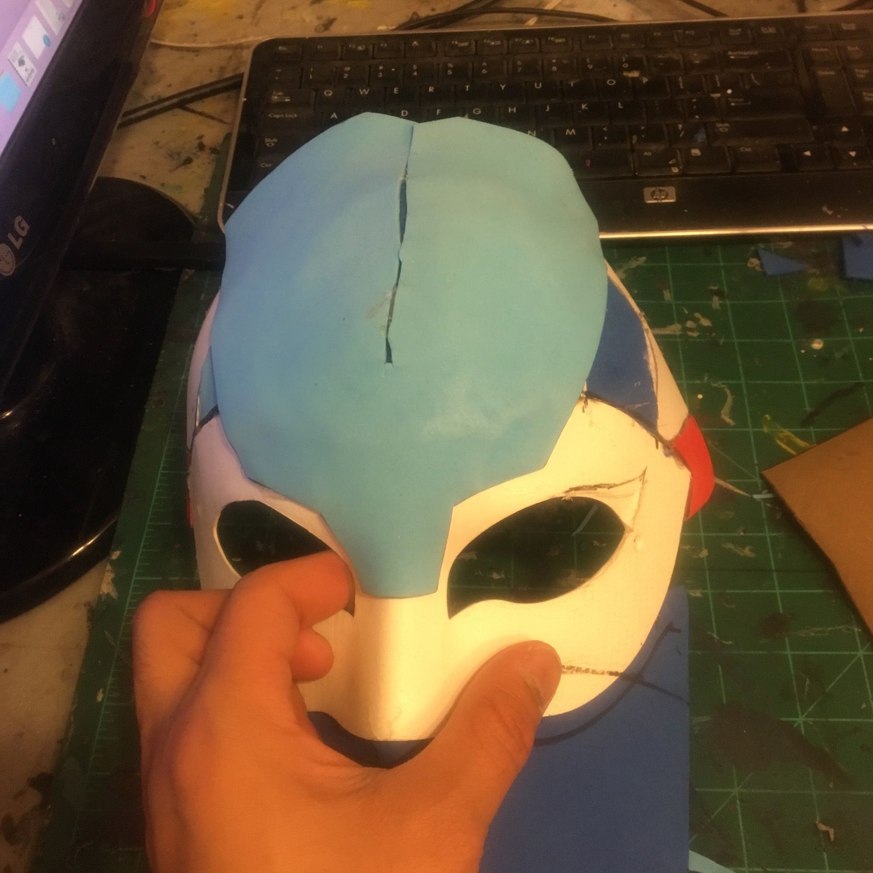 How to Make a DC Young Justice: "Cheshire Cat" Mask : 5 Steps (with ...