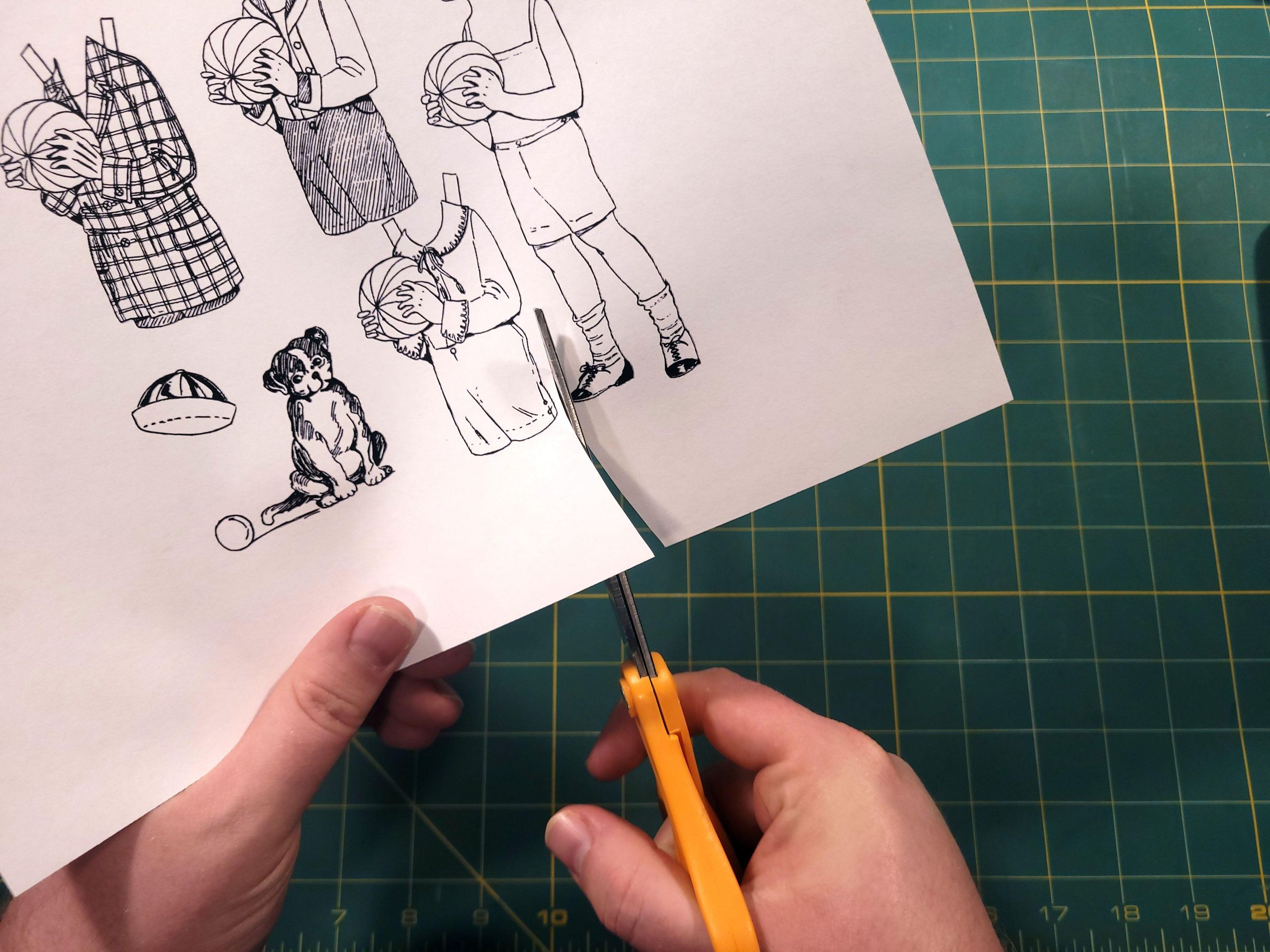 Paper Dolls Dancing – Historical Paper Dolls Dancing With Magnets ...