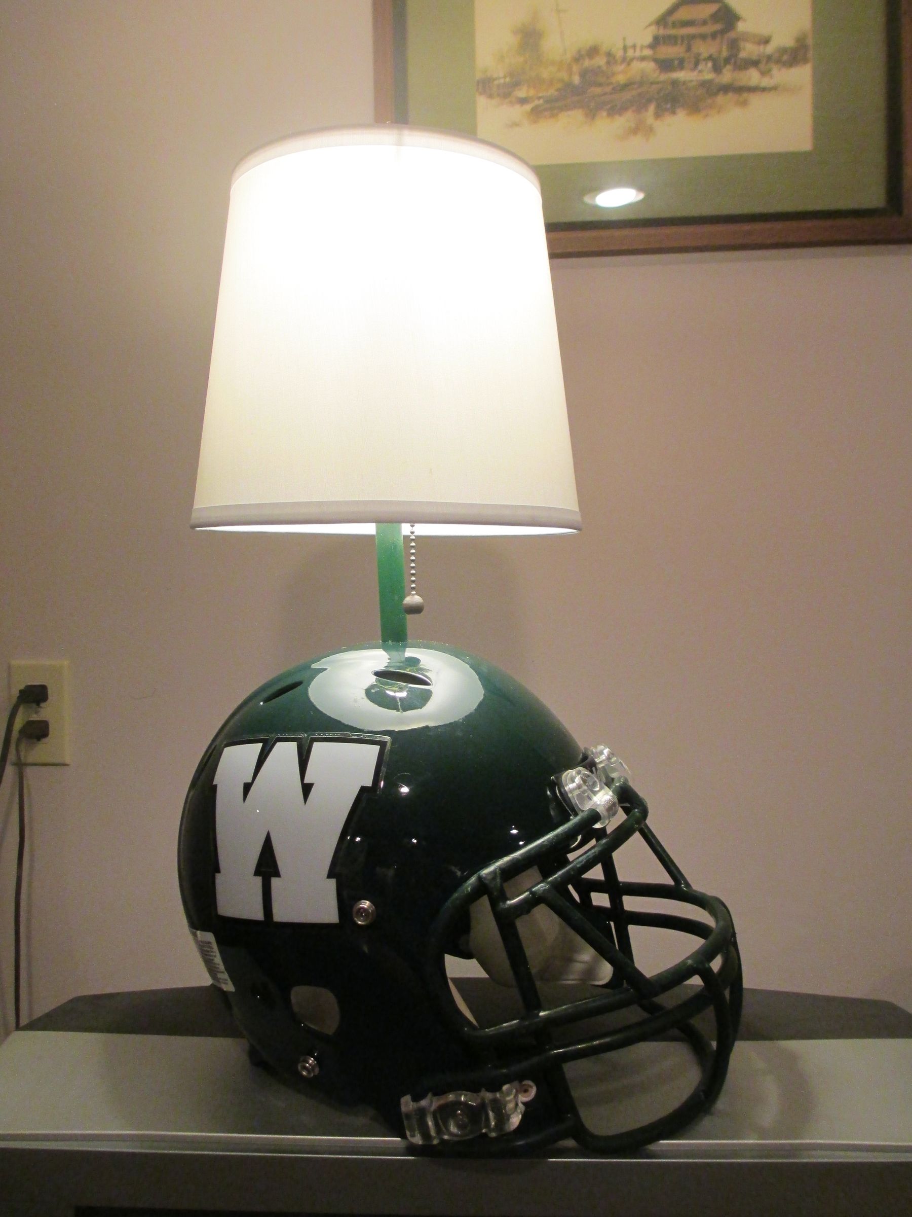 Football Helmet Desk Lamp : 21 Steps (with Pictures) - Instructables