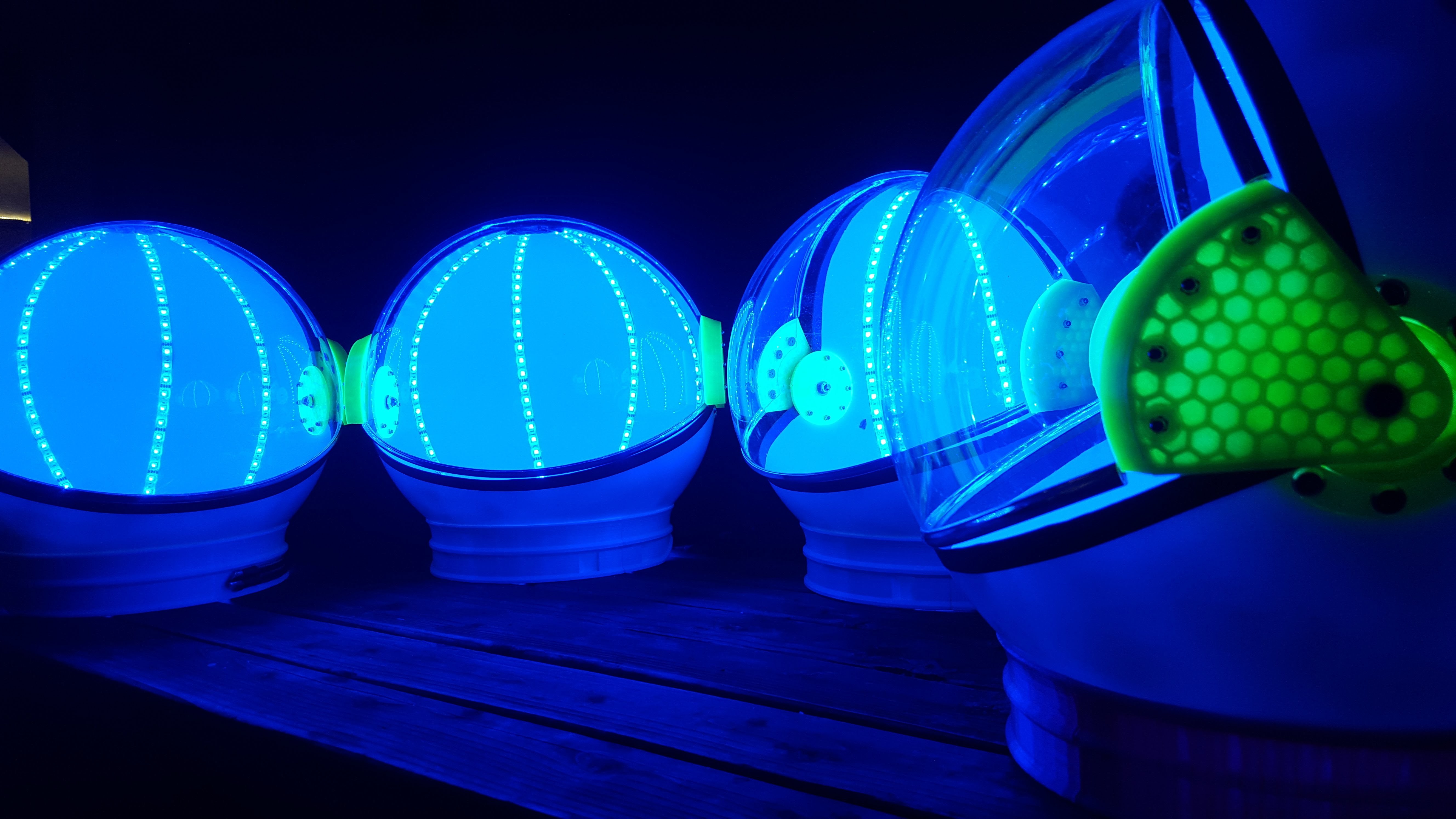 LED Space Helmet - 2019 Update : 8 Steps (with Pictures) - Instructables