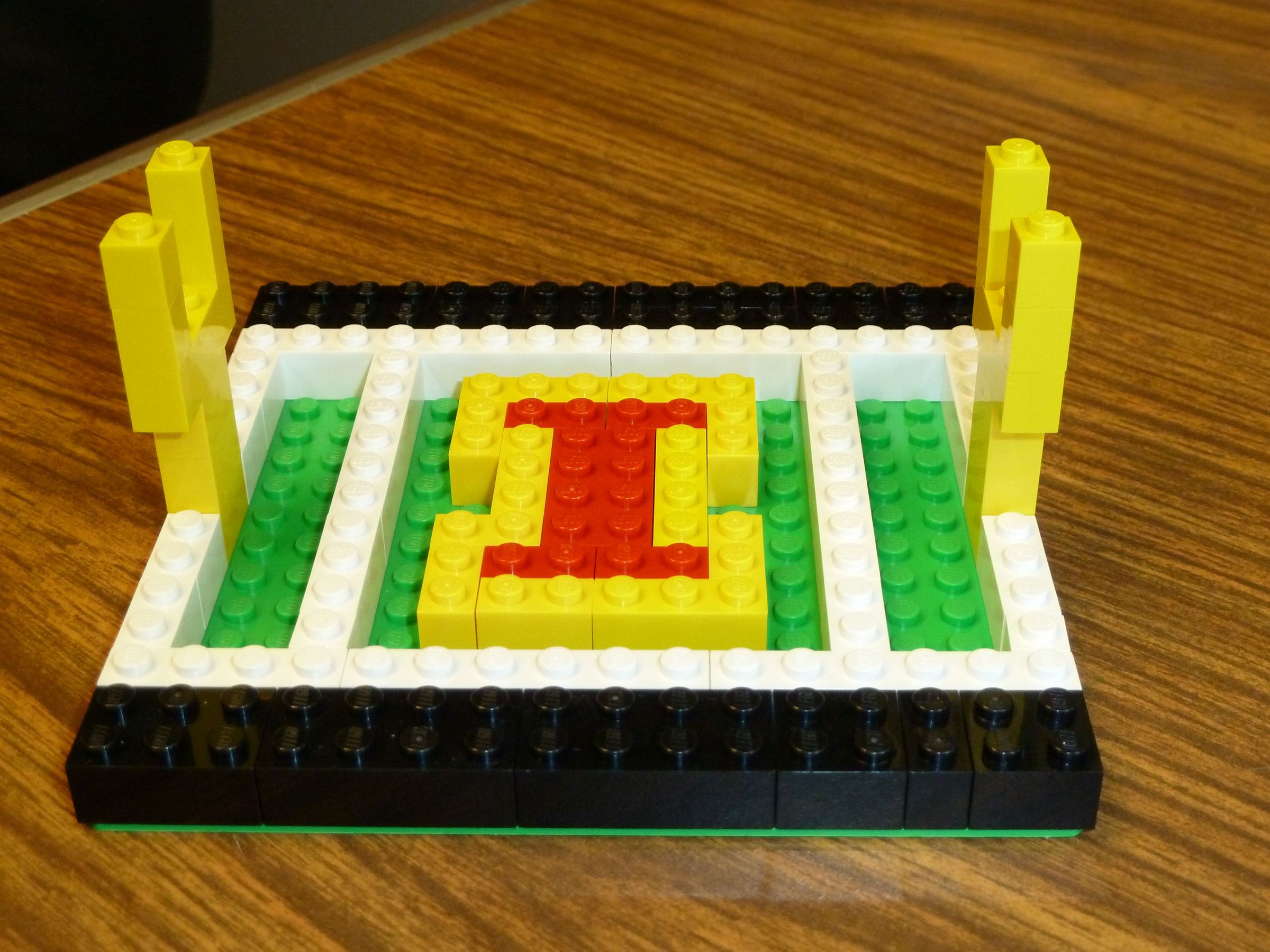 Lego Iowa State Football Field : 8 Steps - Instructables