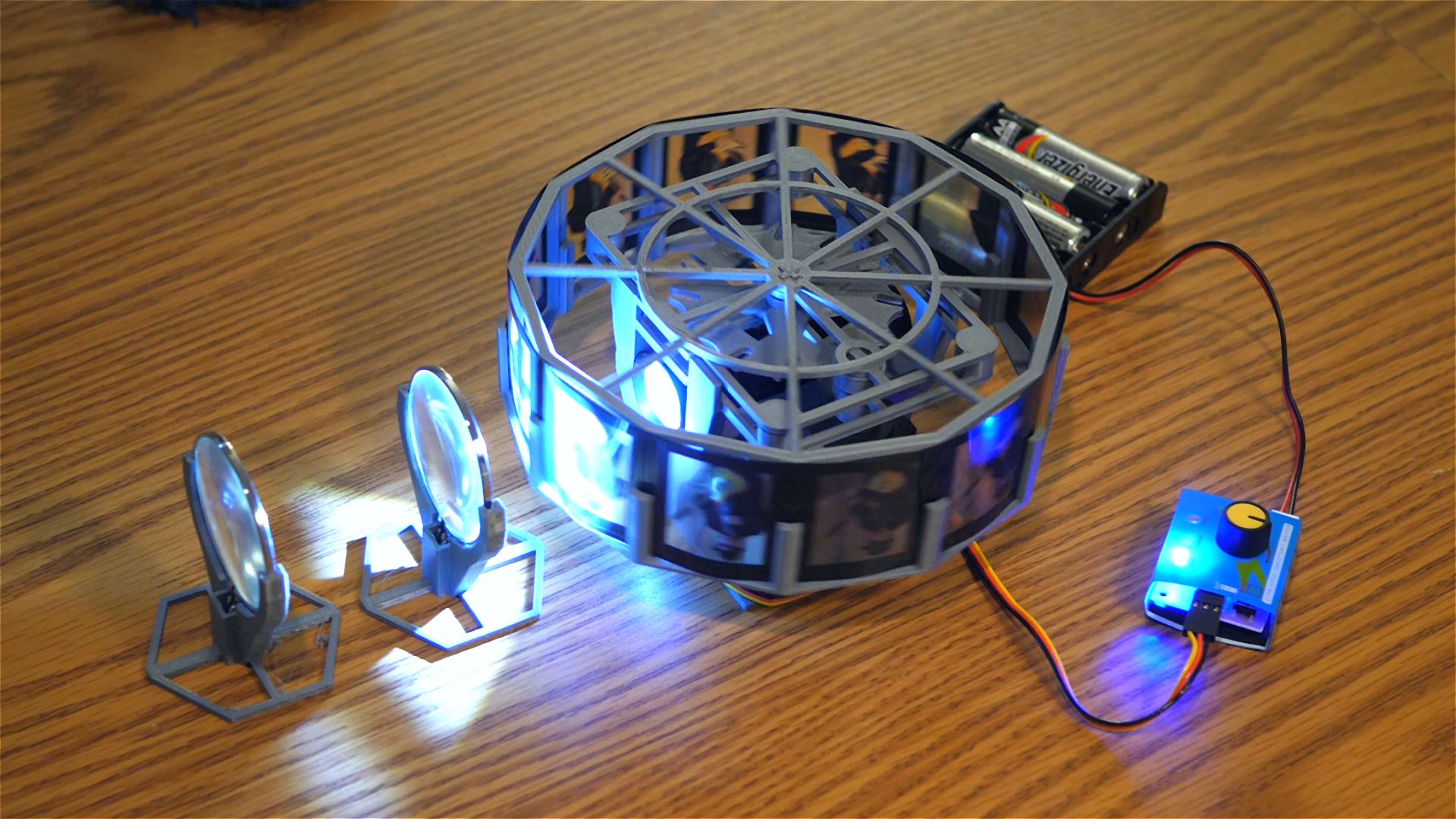 3D Printed Projector | Geneva Drive : 6 Steps (with Pictures ...
