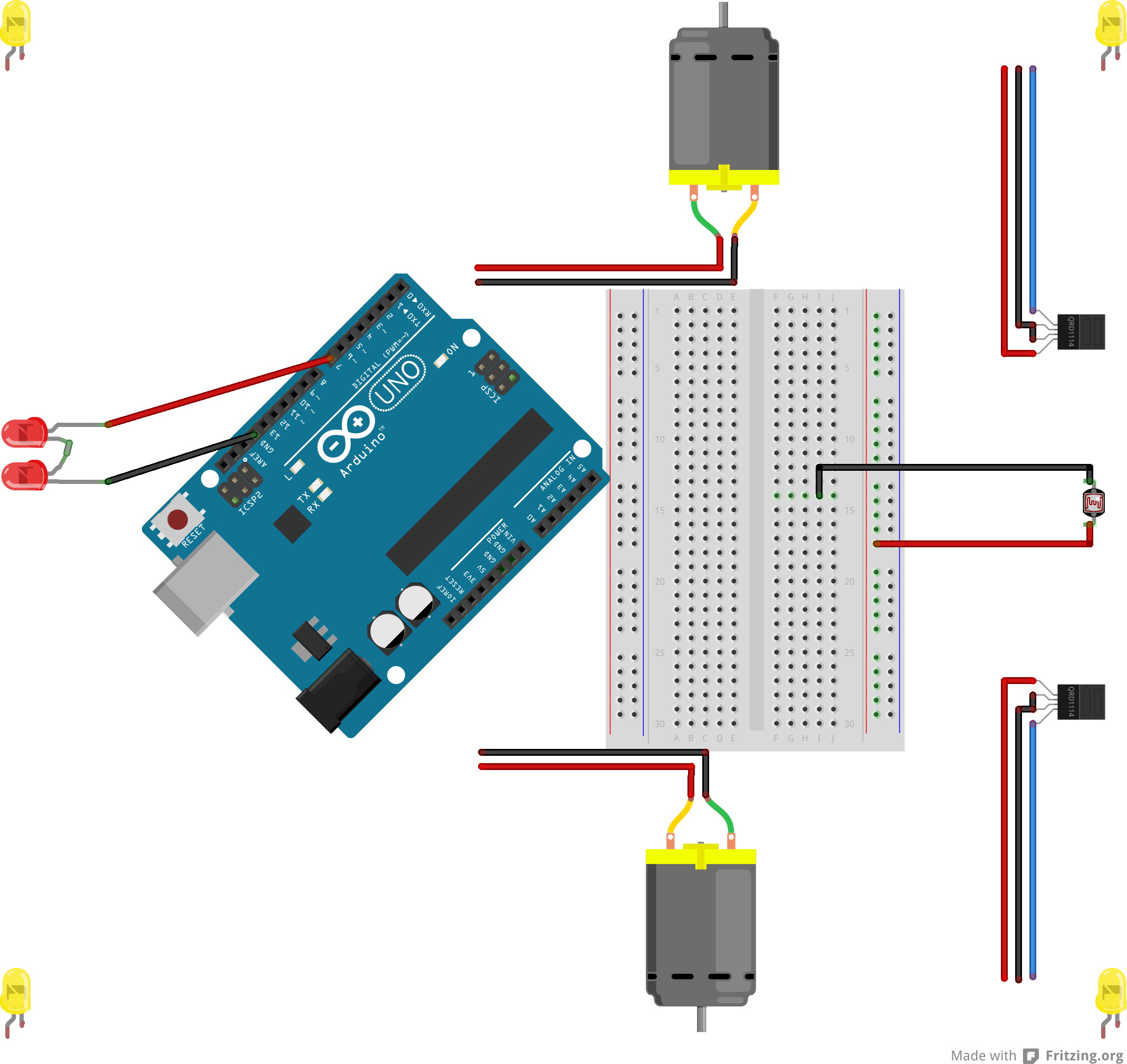 Arduino Line Following Robot for Beginners : 27 Steps (with Pictures ...