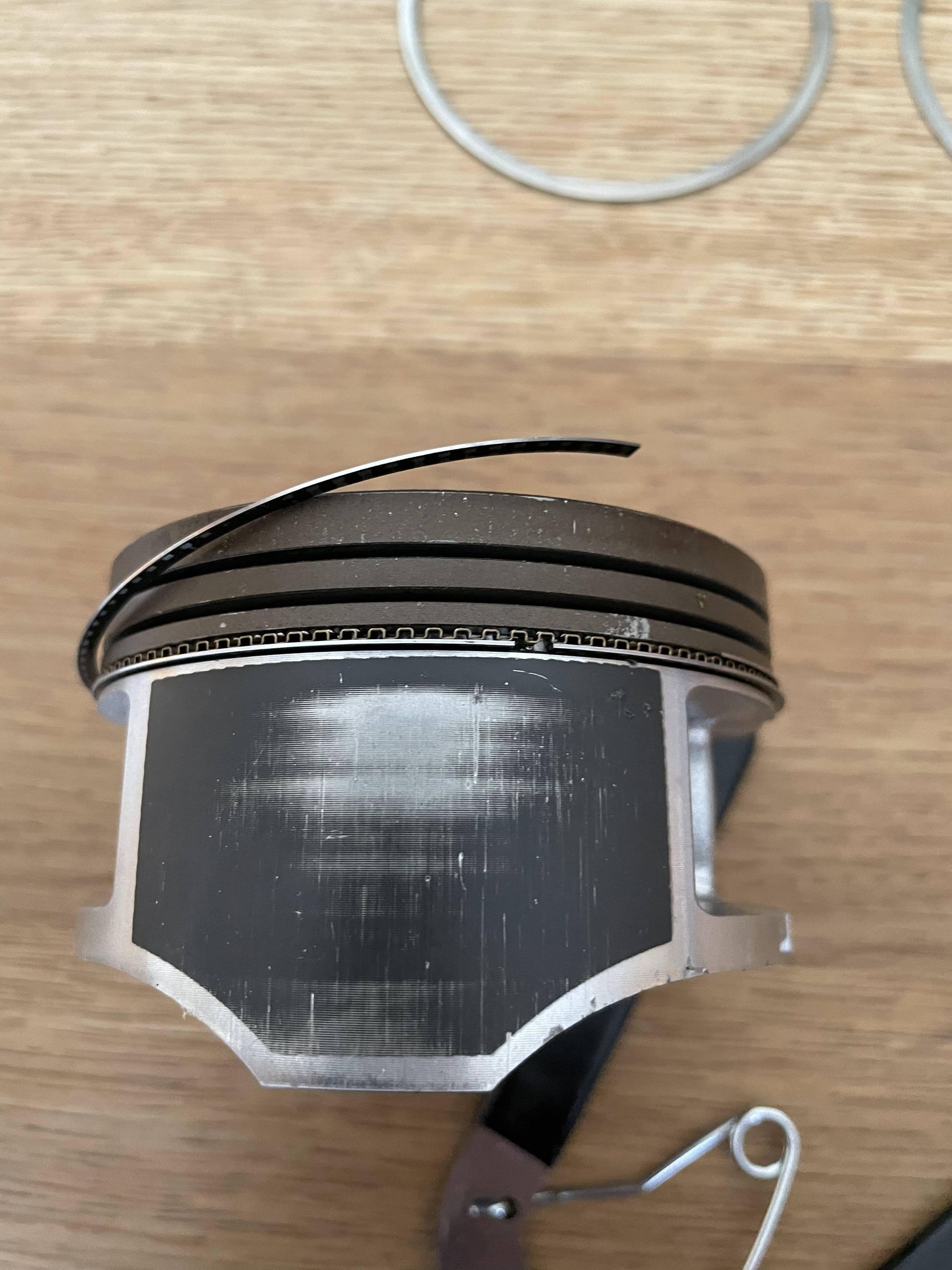 How to Install Piston Rings on a Four Stroke Piston. : 12 Steps (with ...
