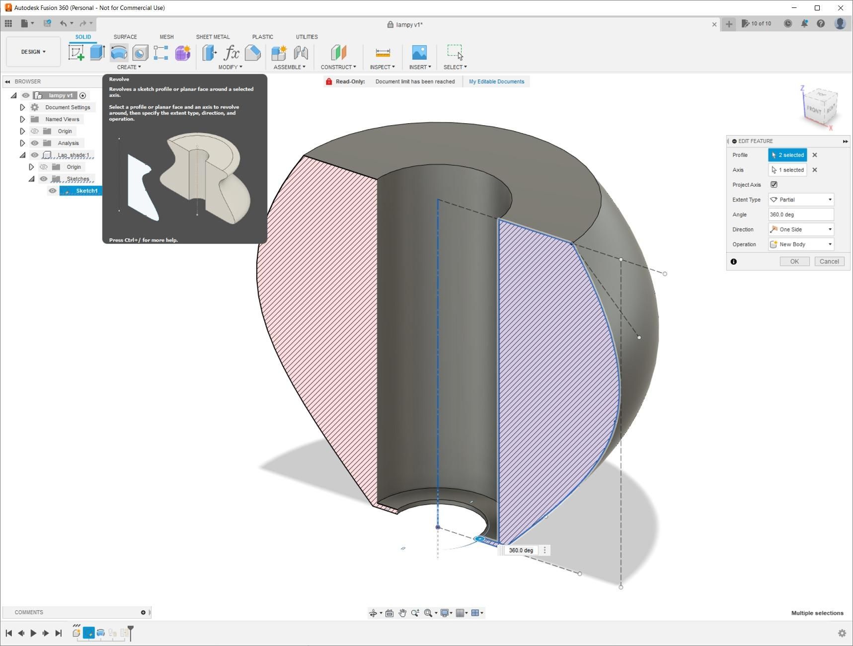 How to Design and Make 3D Printed Lamp Shade : 4 Steps (with Pictures) - Instructables