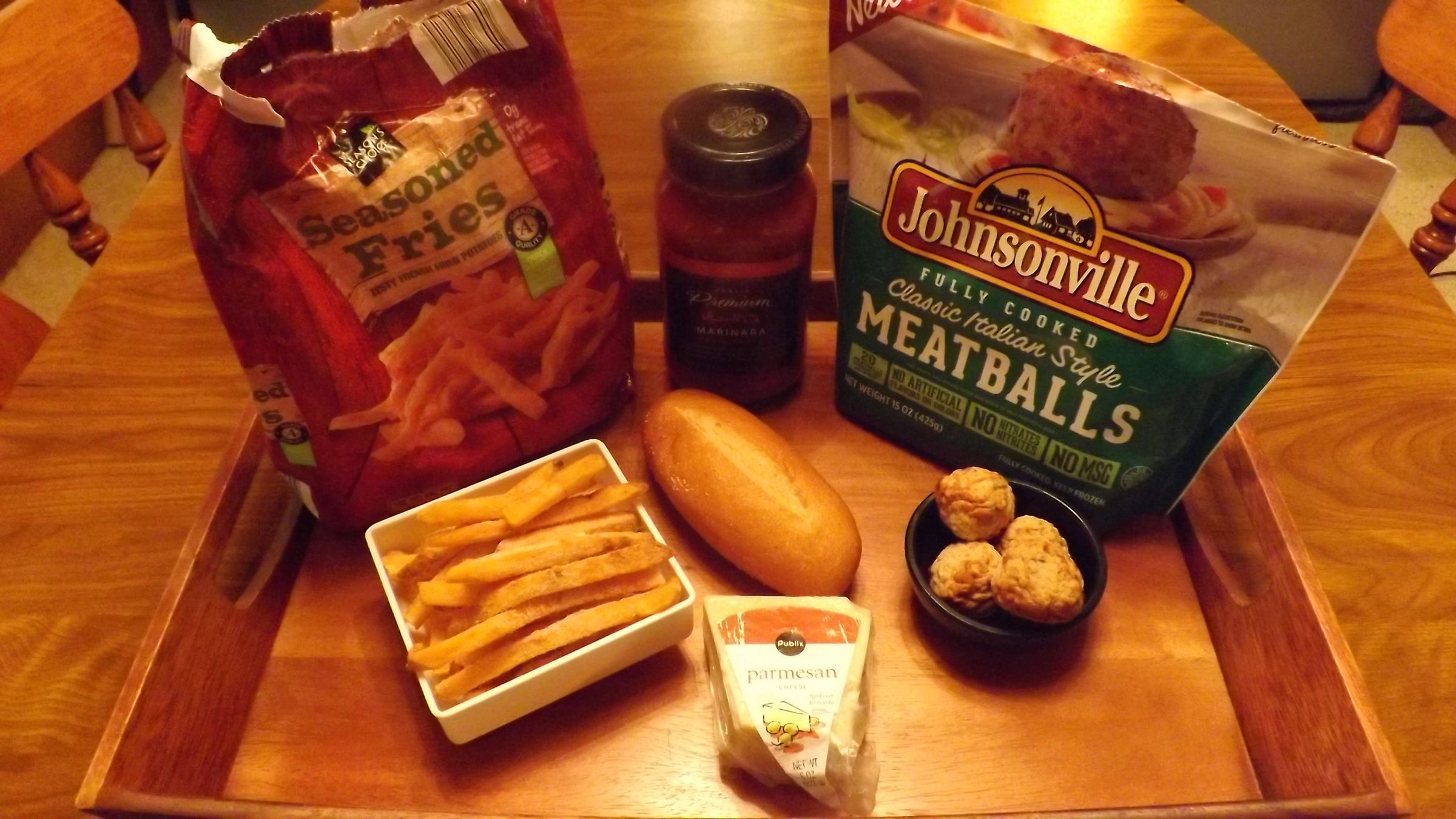 MEATBALL SUB WITH FRIES (Quick & Easy Recipe) : 4 Steps (with Pictures ...
