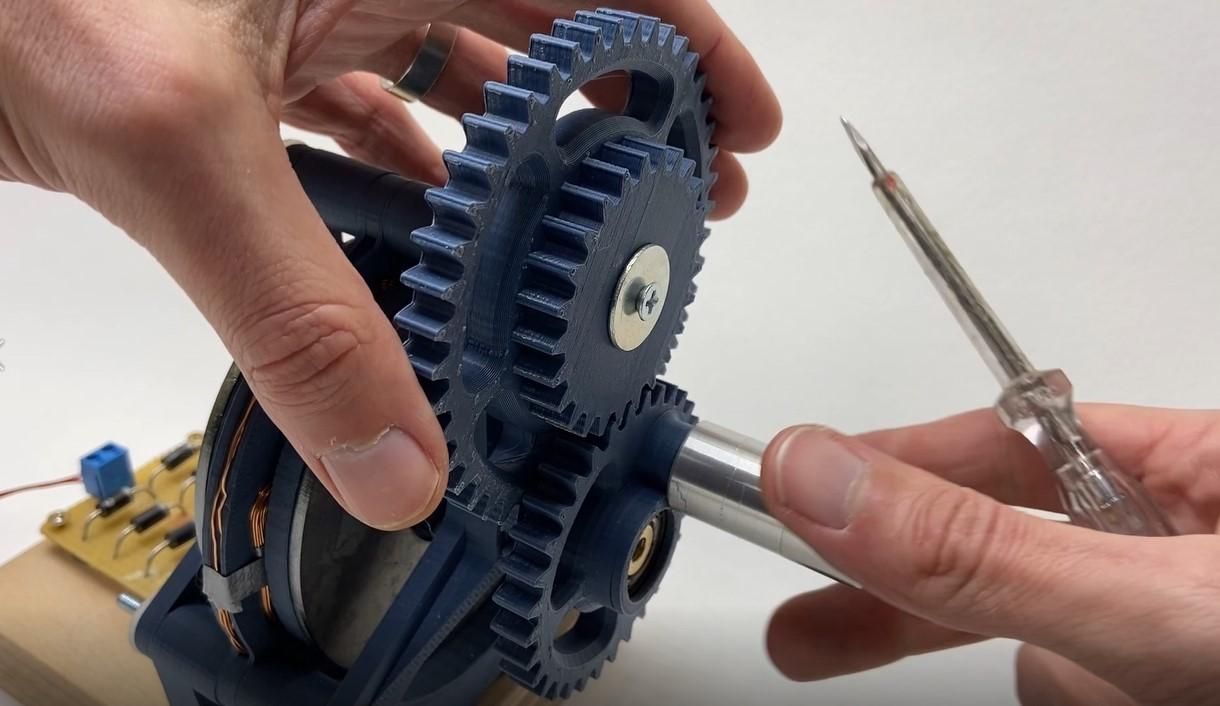 3D Printed Generator and How It Works. : 9 Steps - Instructables